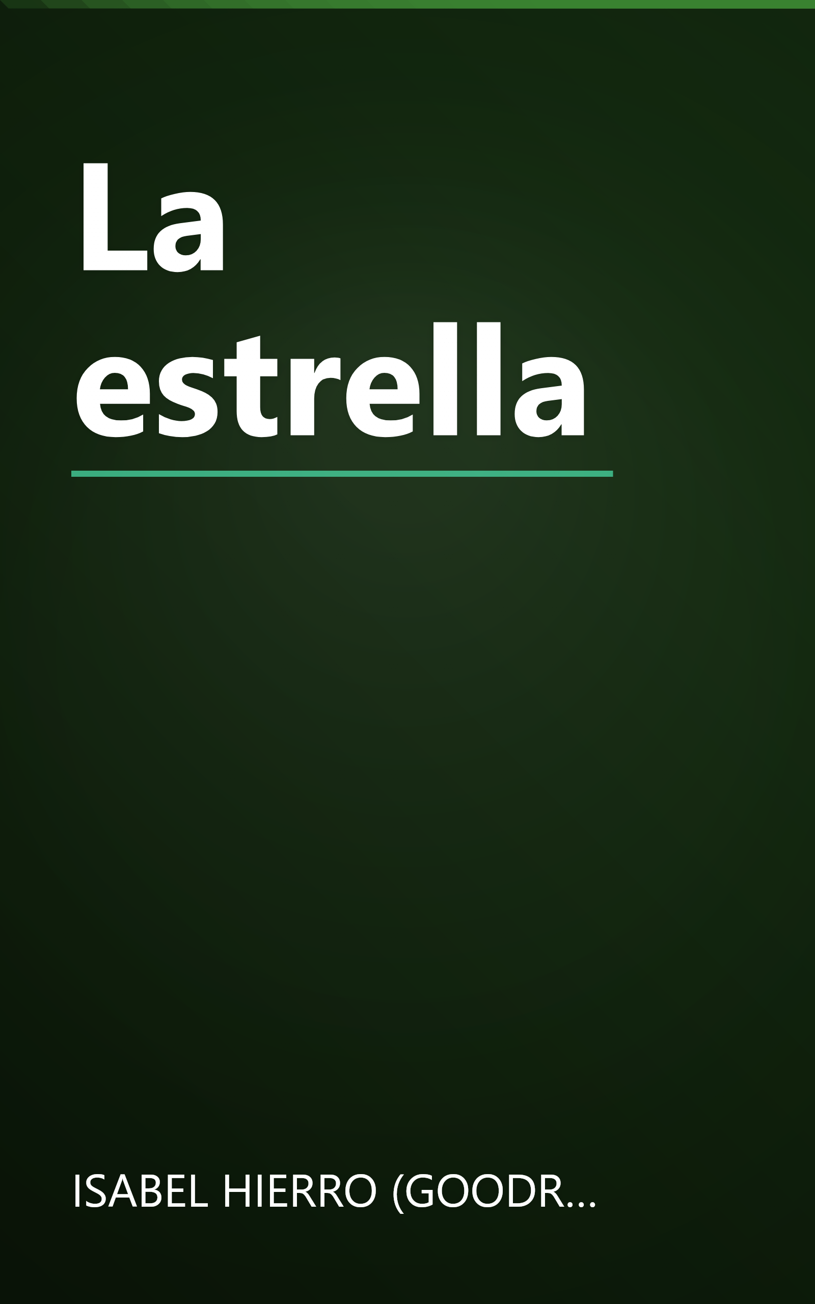 La estrella book cover