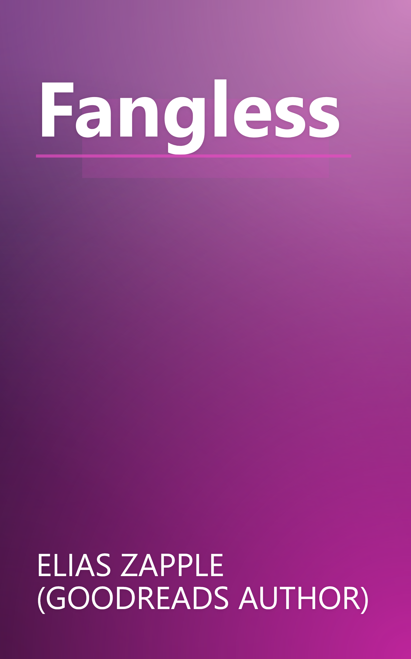 Fangless book cover