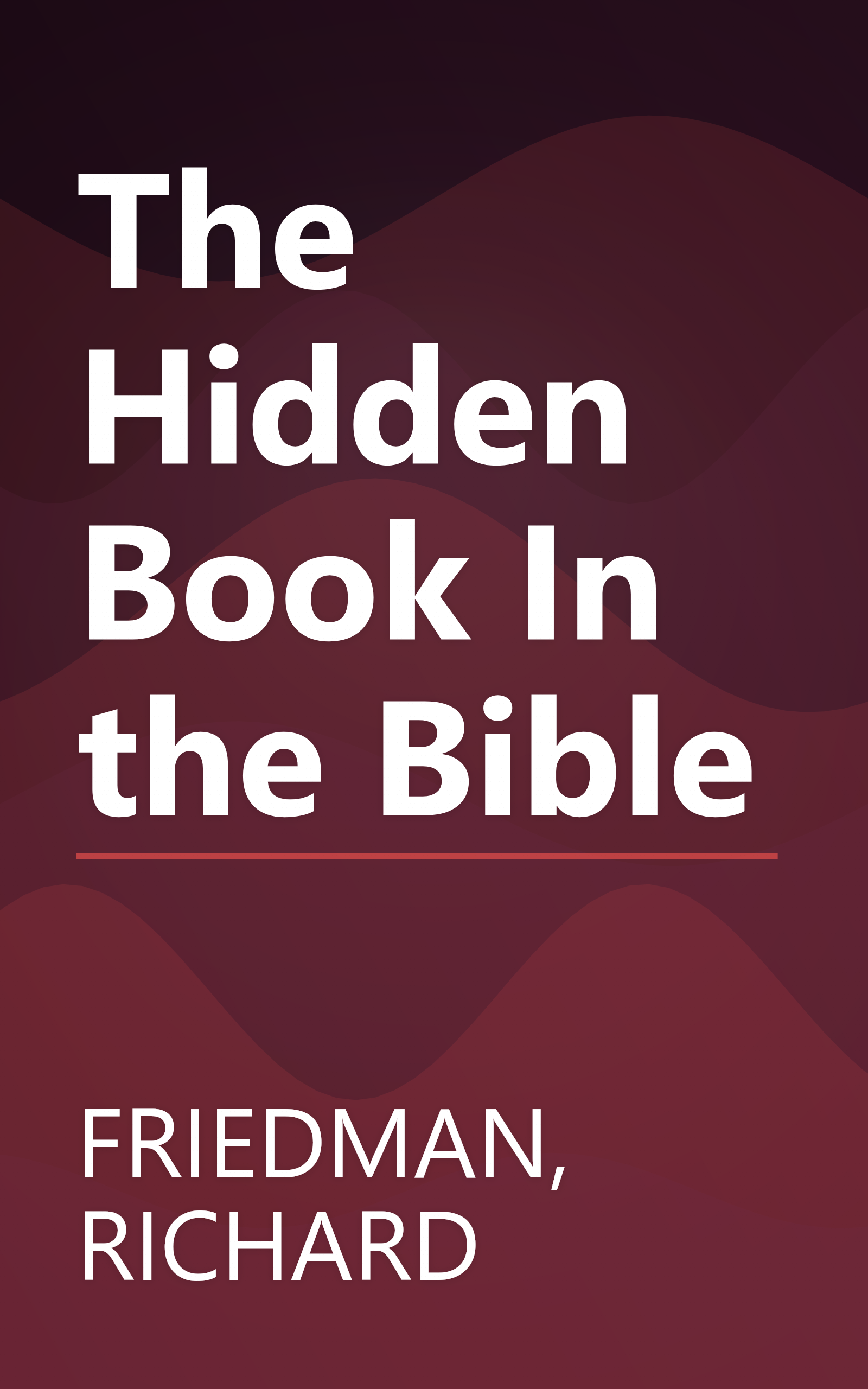 The Hidden Book In the Bible book cover