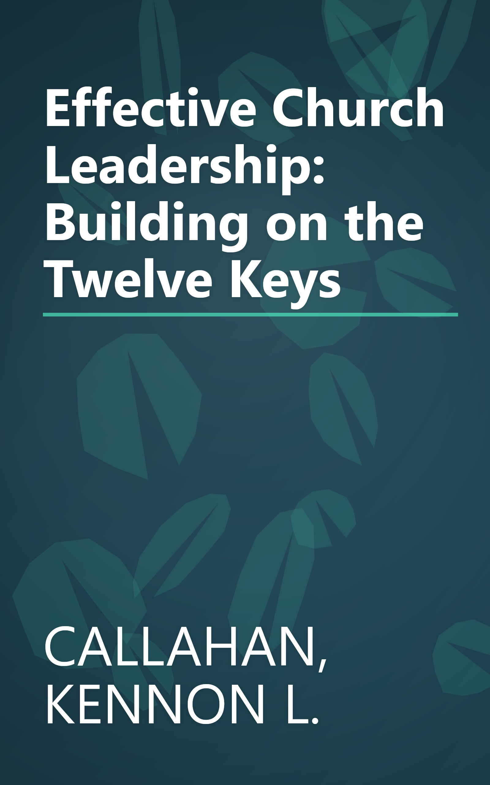 Effective Church Leadership: Building on the Twelve Keys book cover
