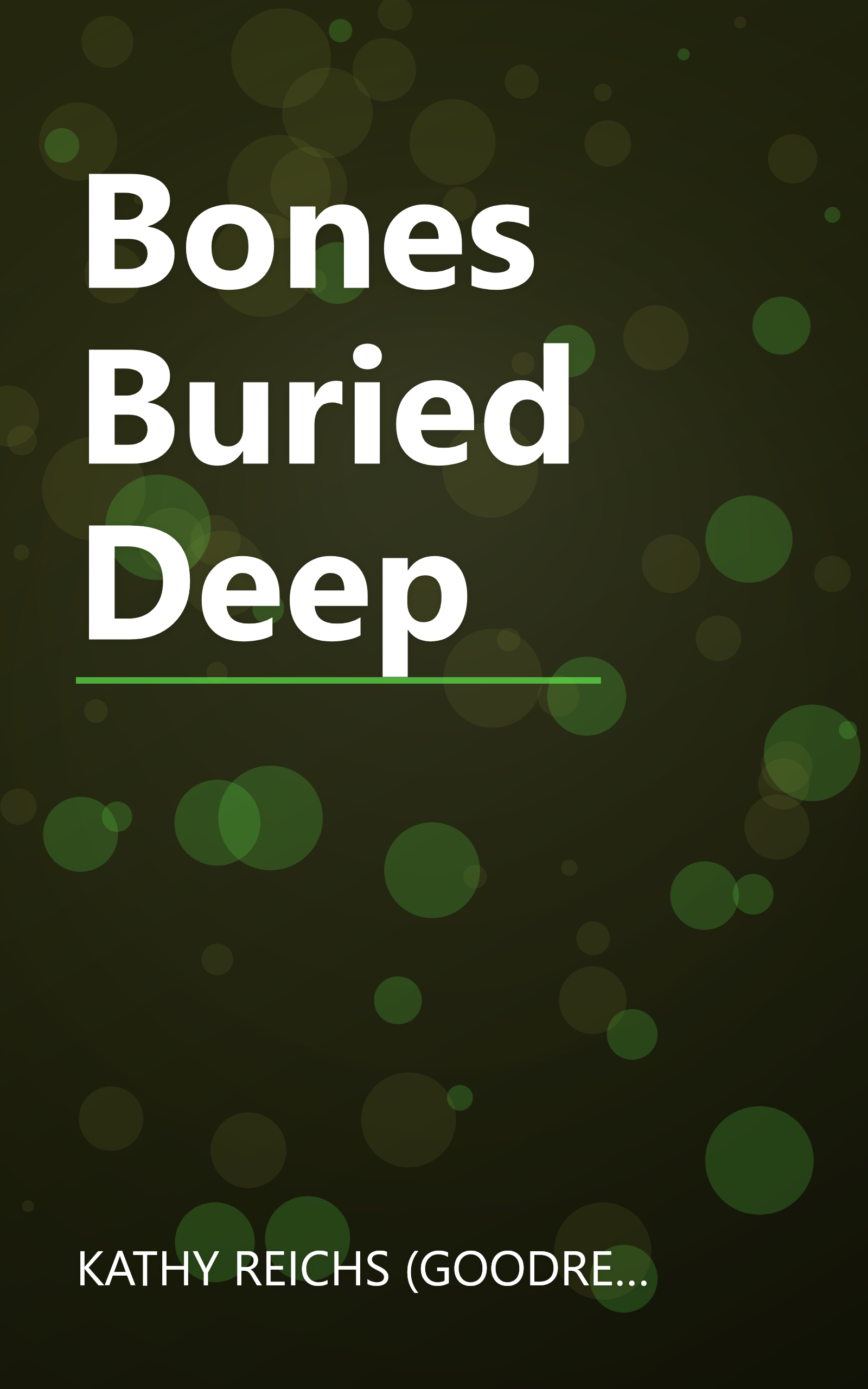 Bones Buried Deep book cover