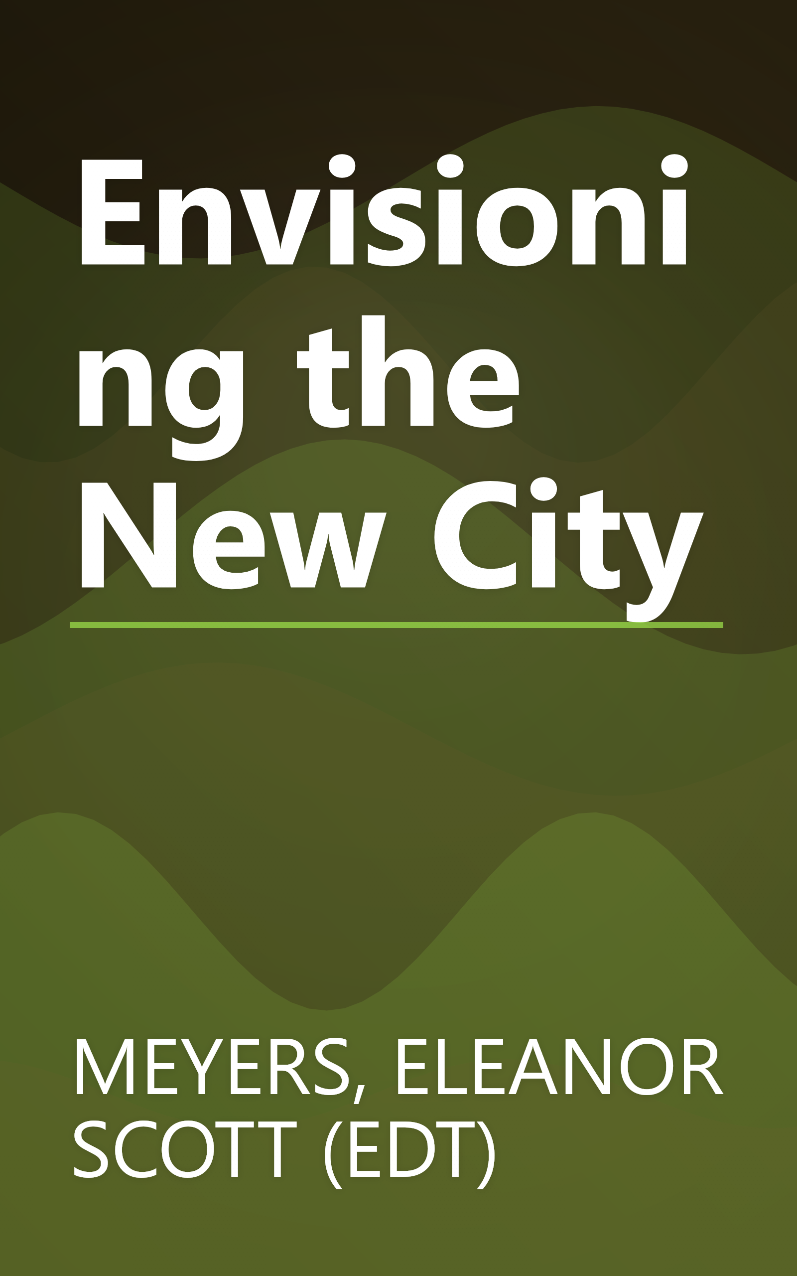 Envisioning the New City book cover