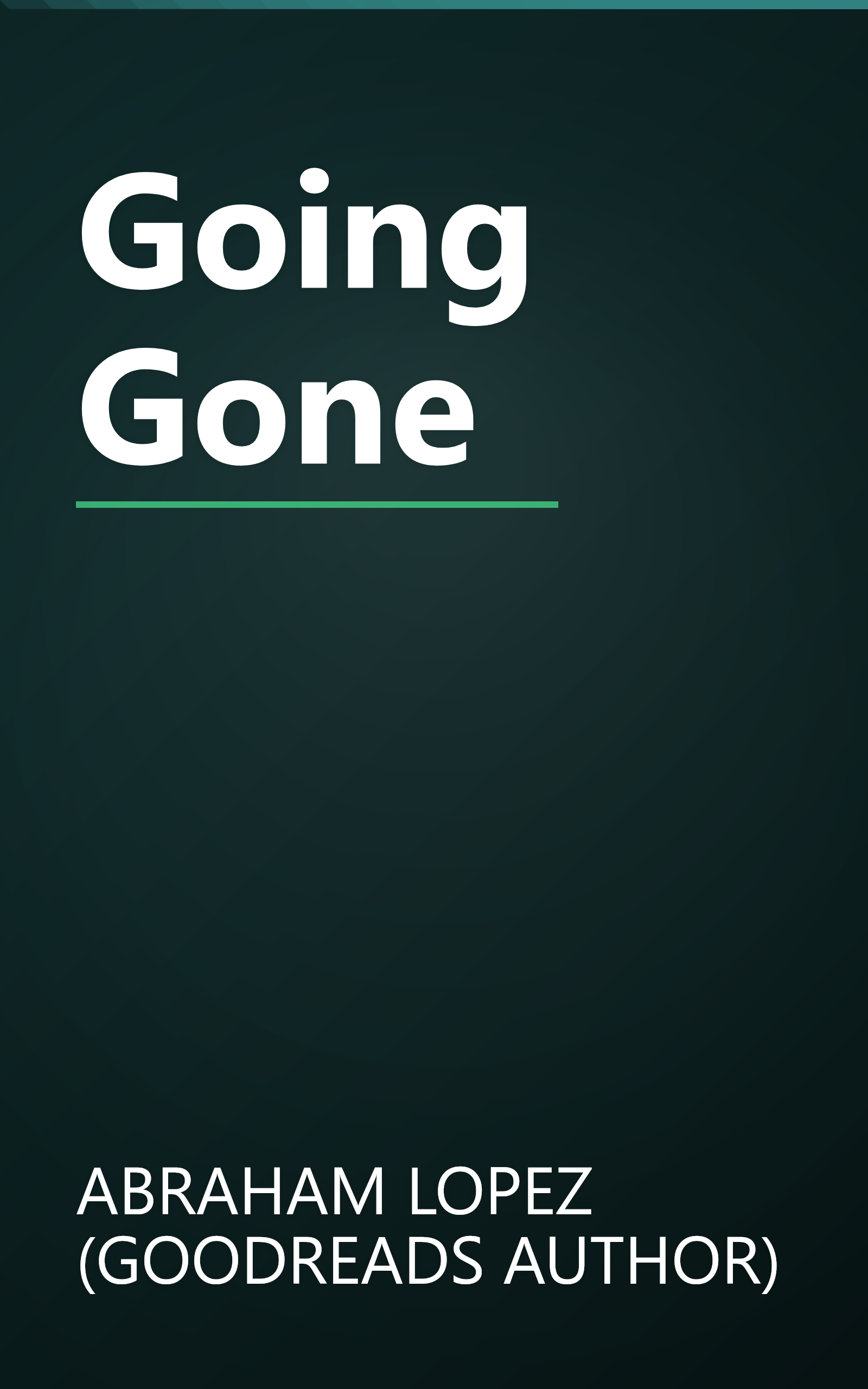 Going Gone book cover