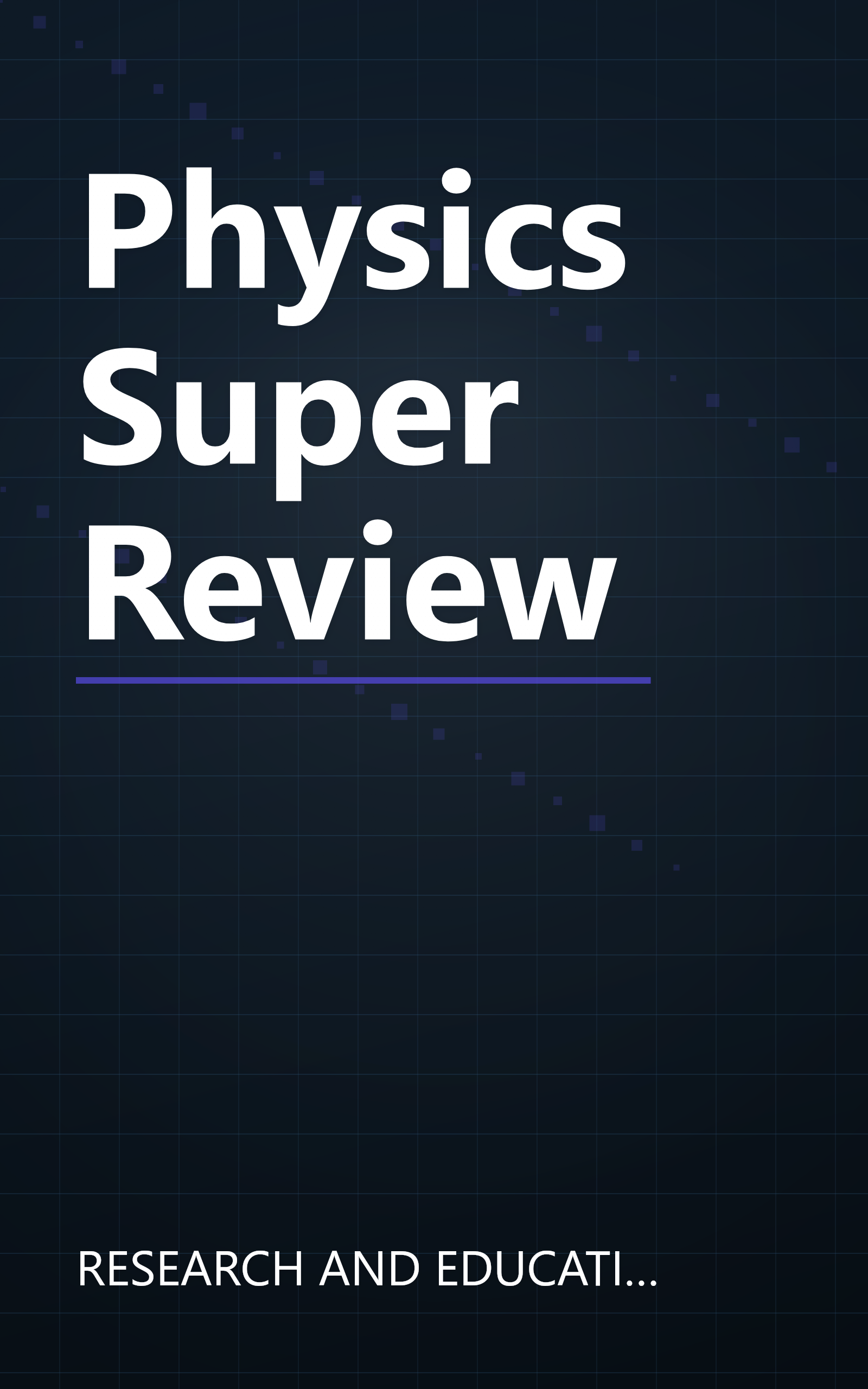 Physics Super Review book cover
