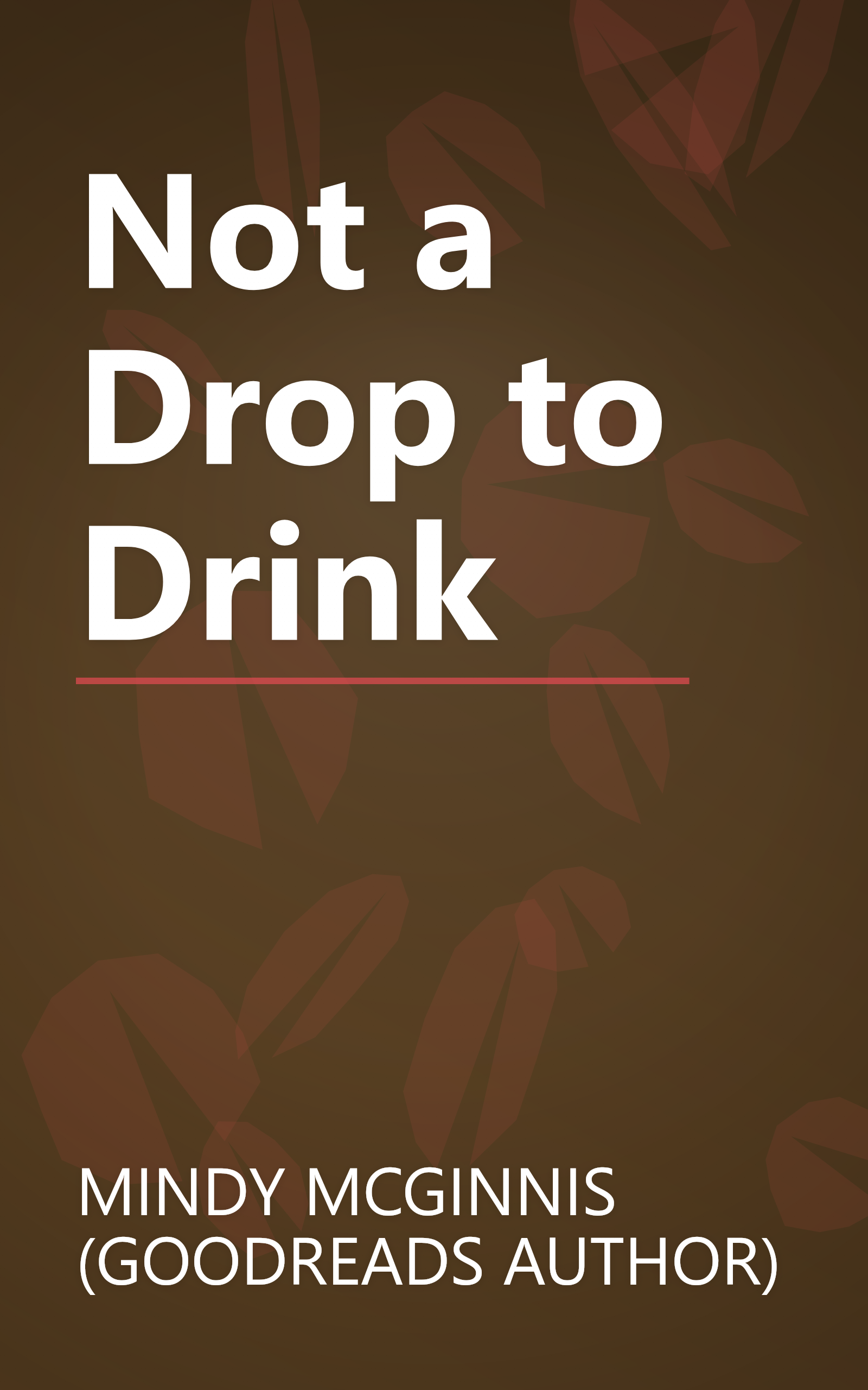 Not a Drop to Drink book cover