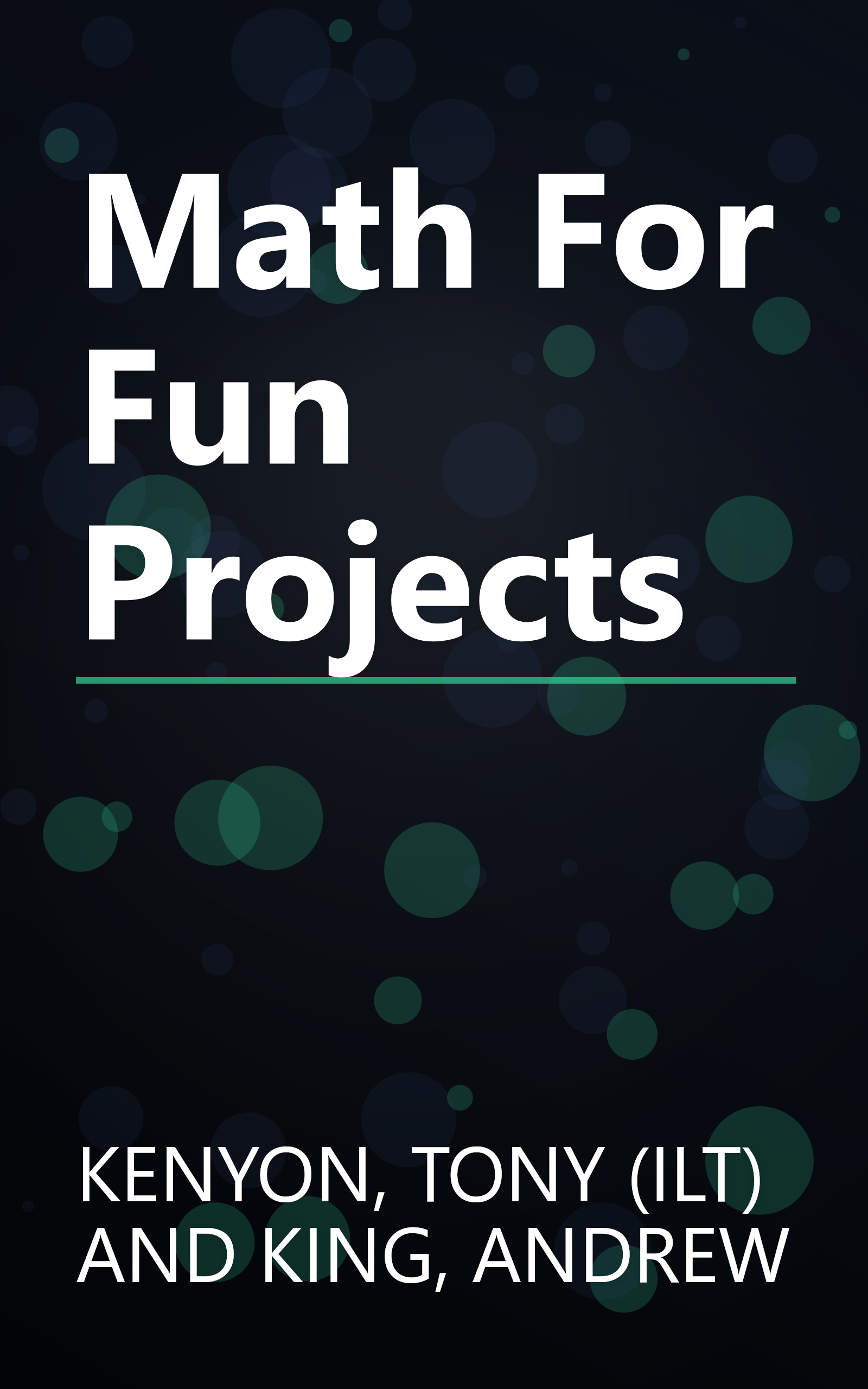Math For Fun Projects book cover