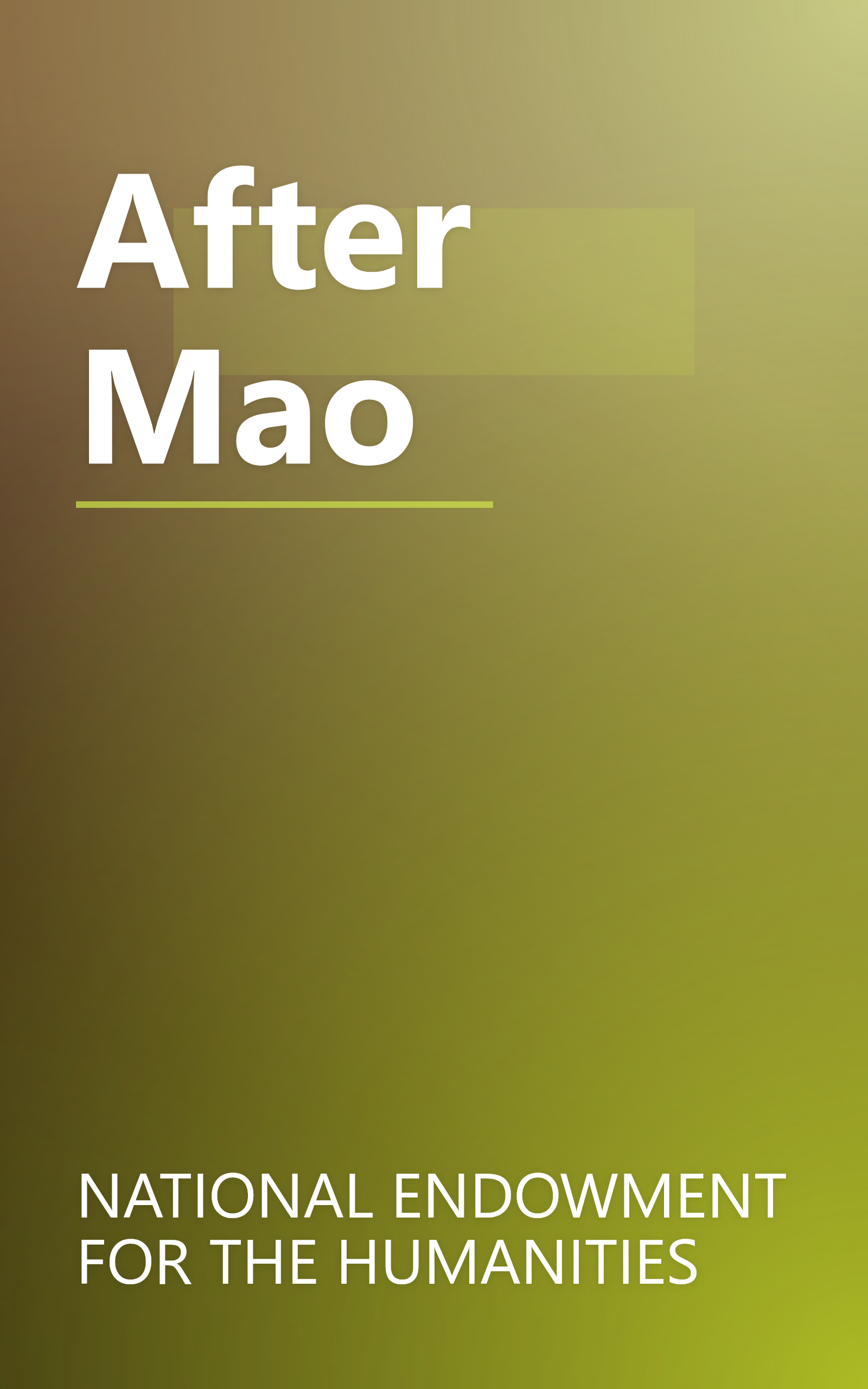 After Mao book cover