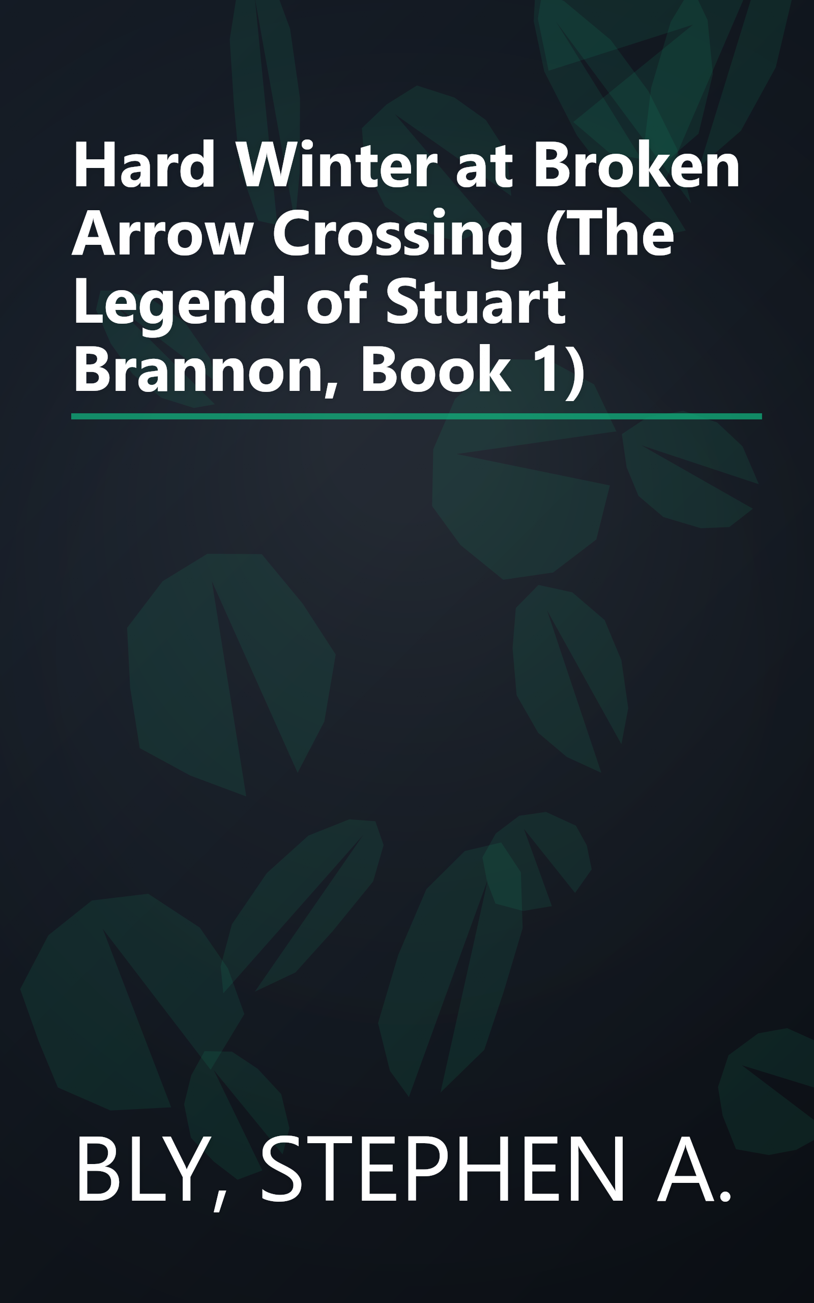 Hard Winter at Broken Arrow Crossing (The Legend of Stuart Brannon, Book 1) book cover