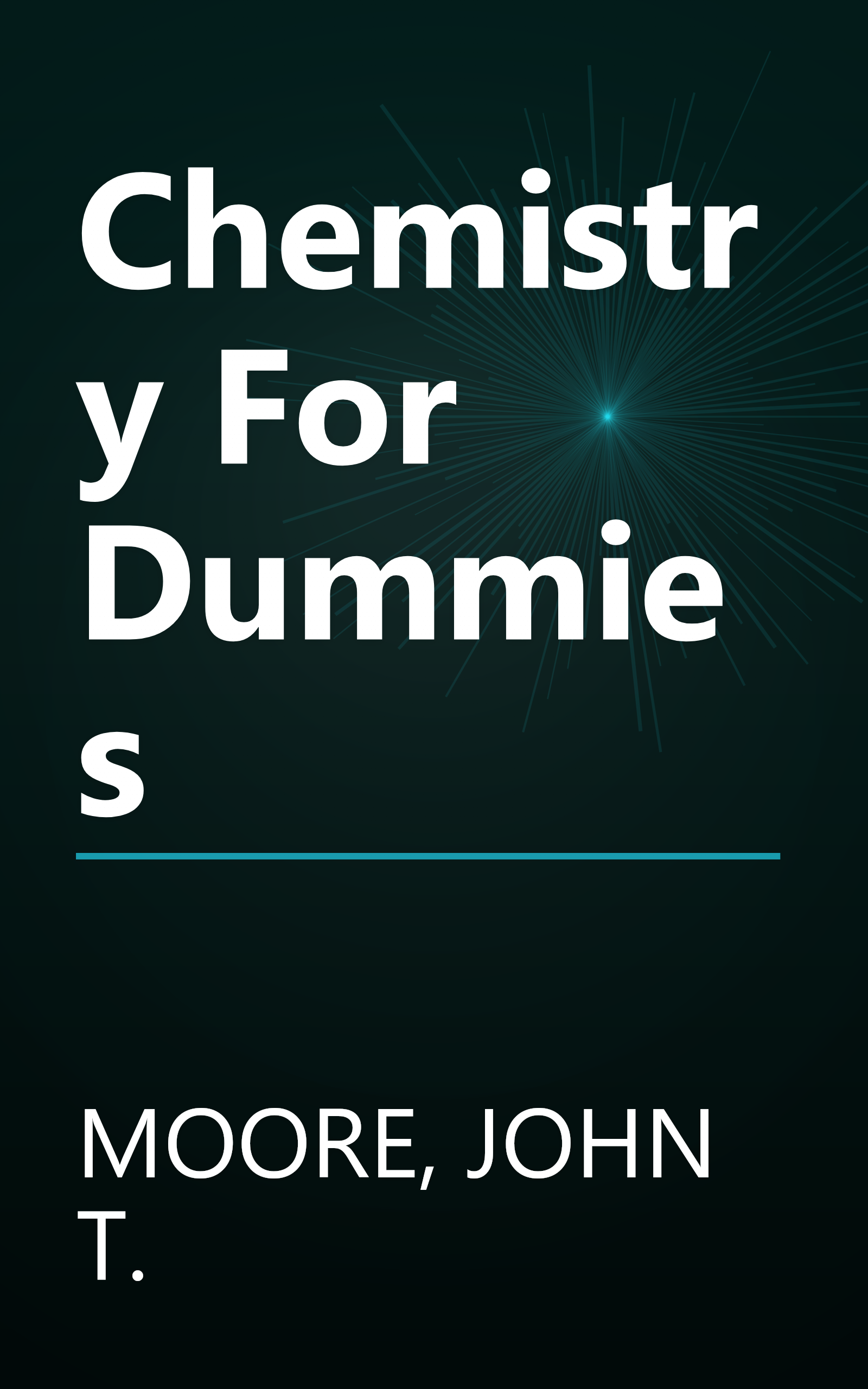 Chemistry For Dummies book cover
