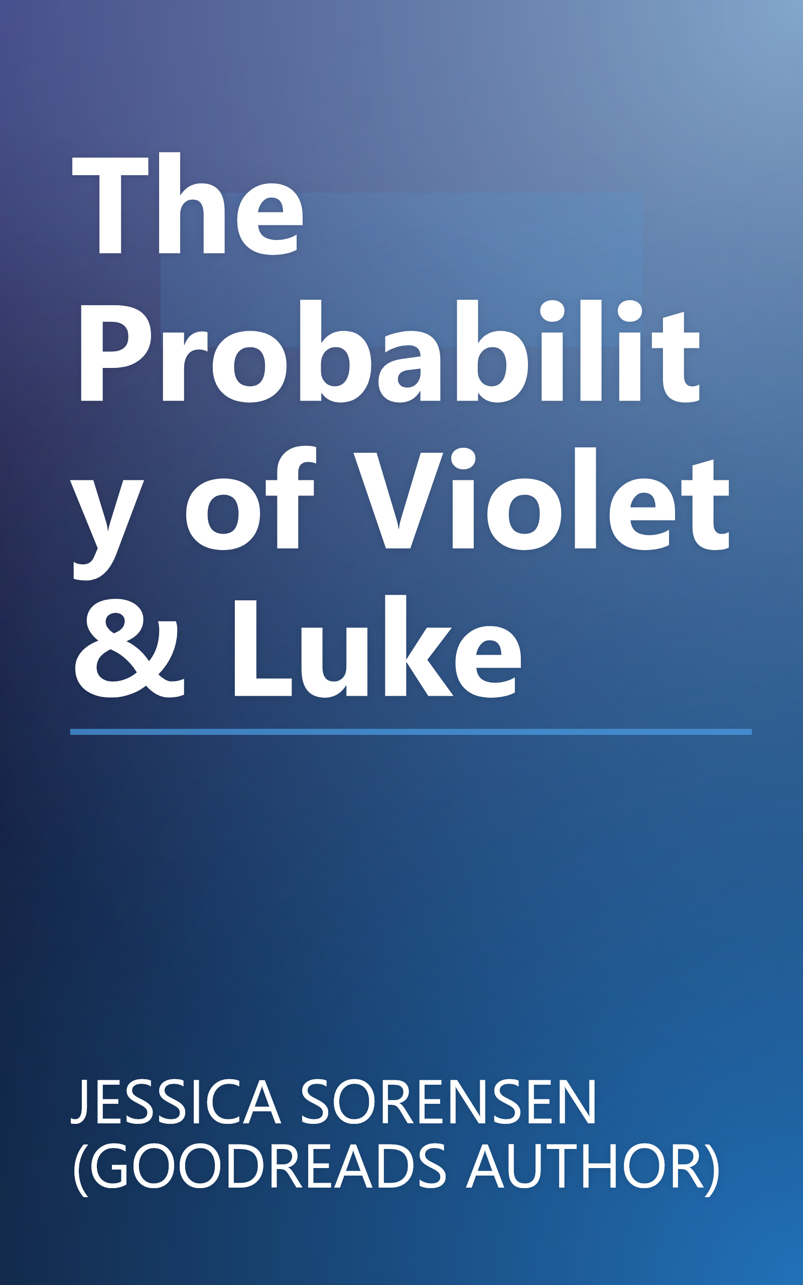 The Probability of Violet & Luke book cover