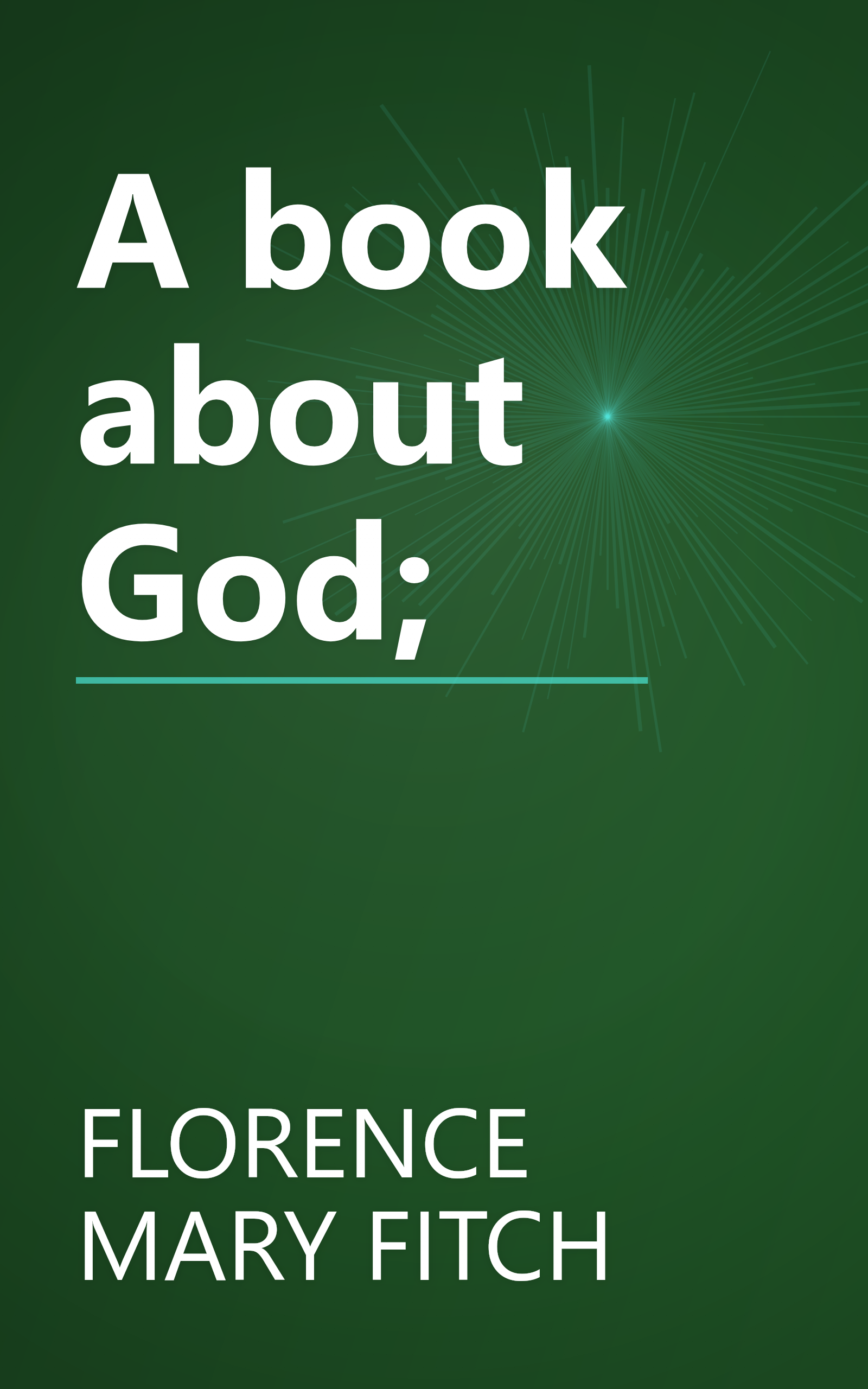 A book about God; book cover