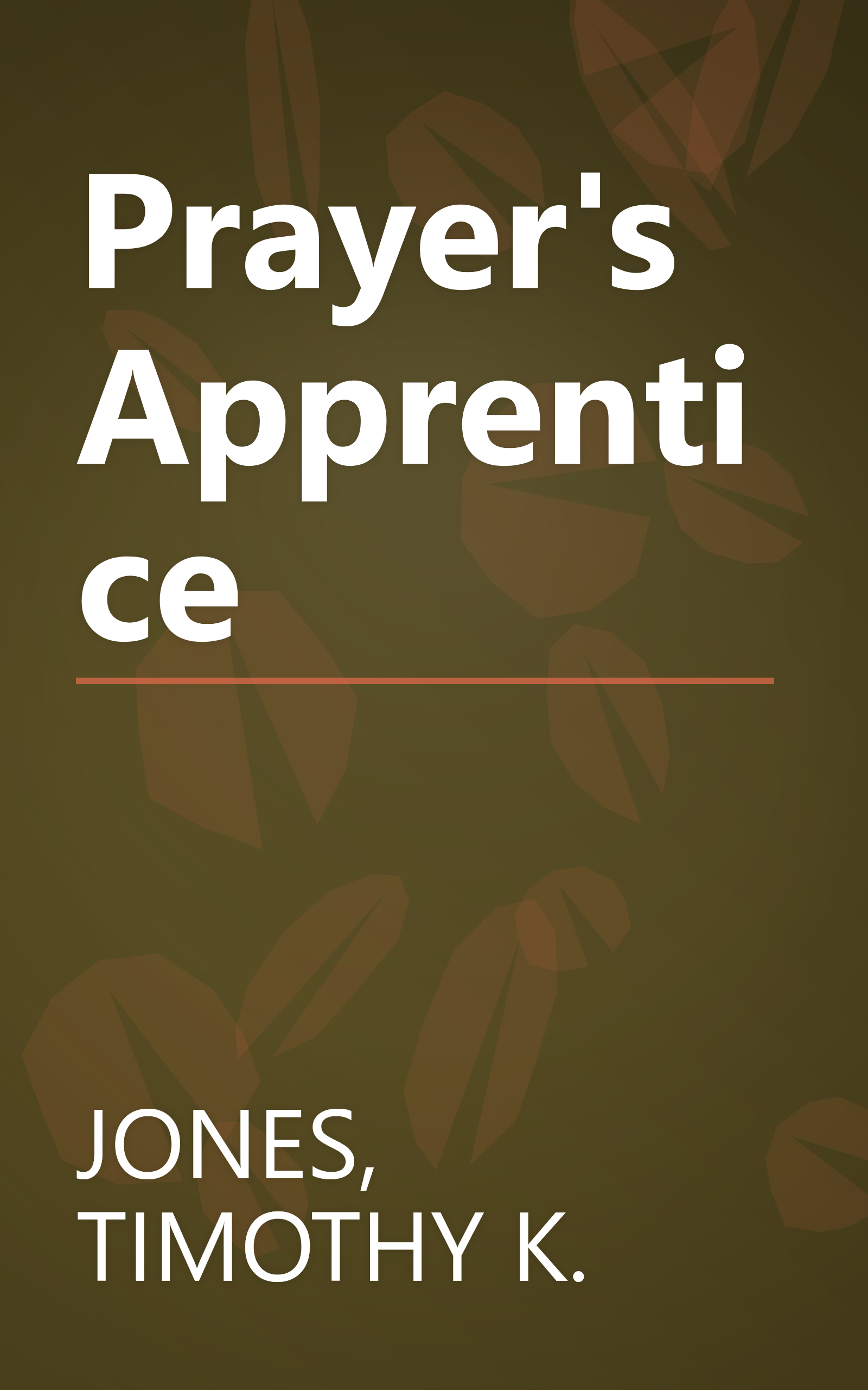 Prayer's Apprentice book cover