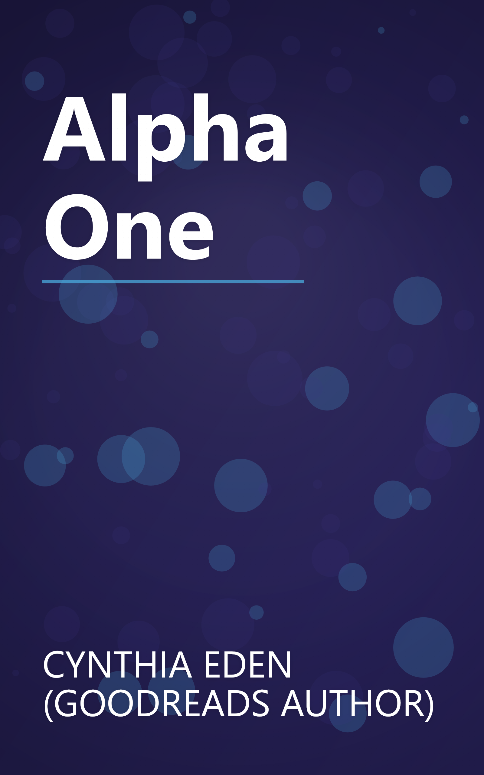 Alpha One book cover