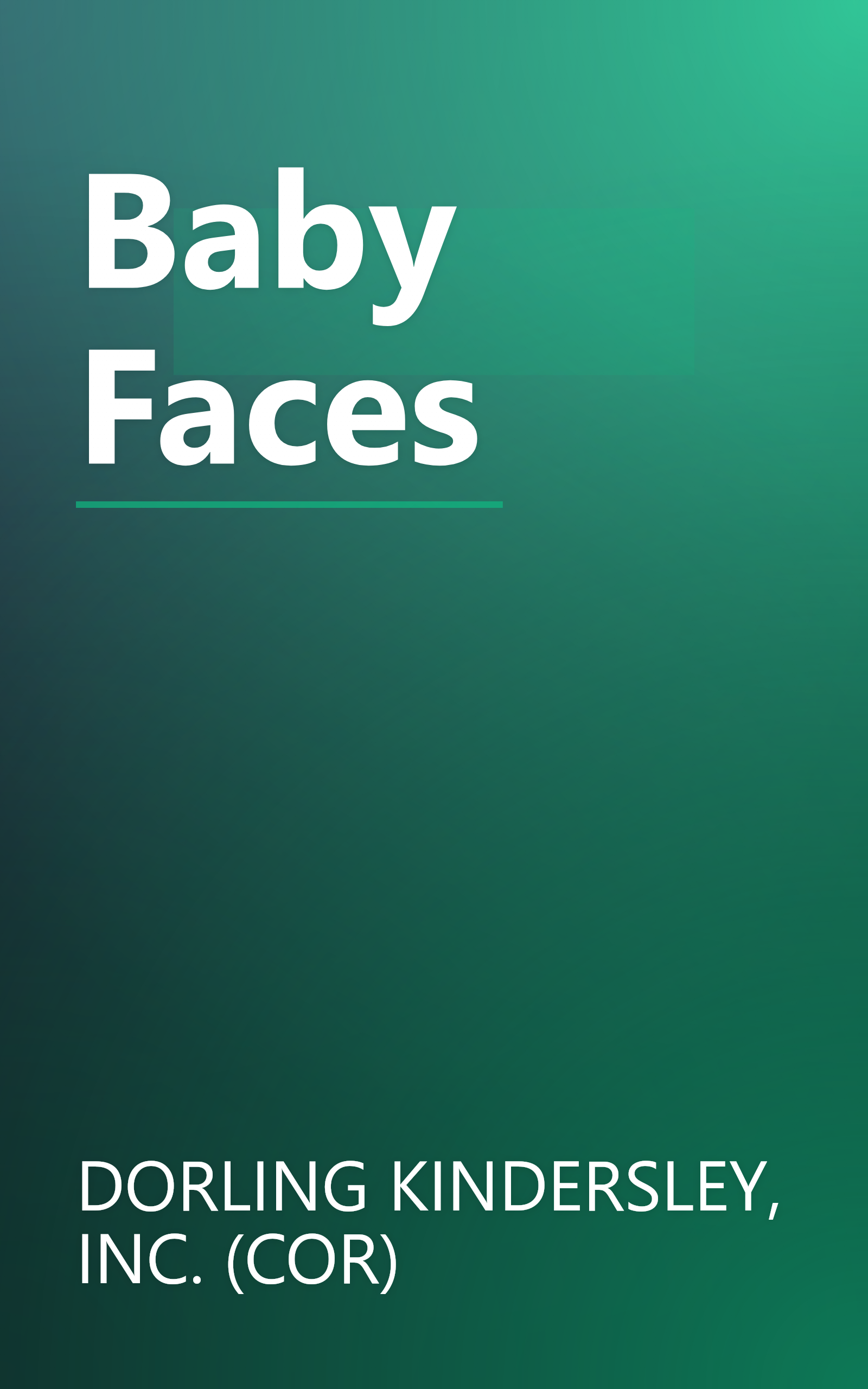 Baby Faces book cover