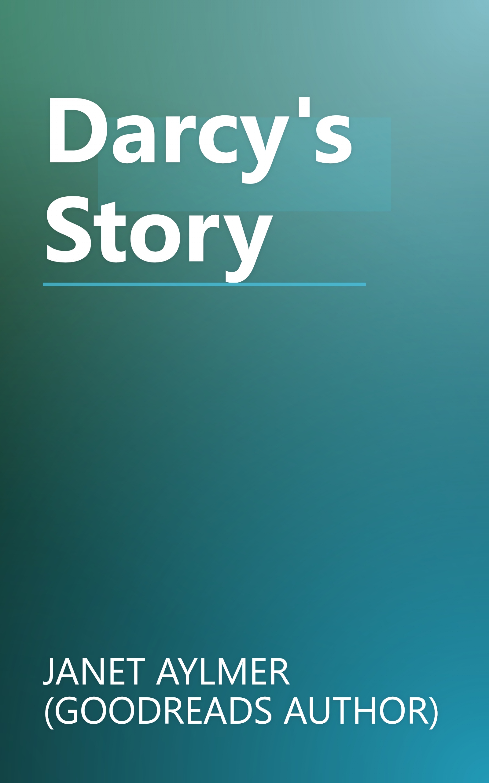 Darcy's Story book cover
