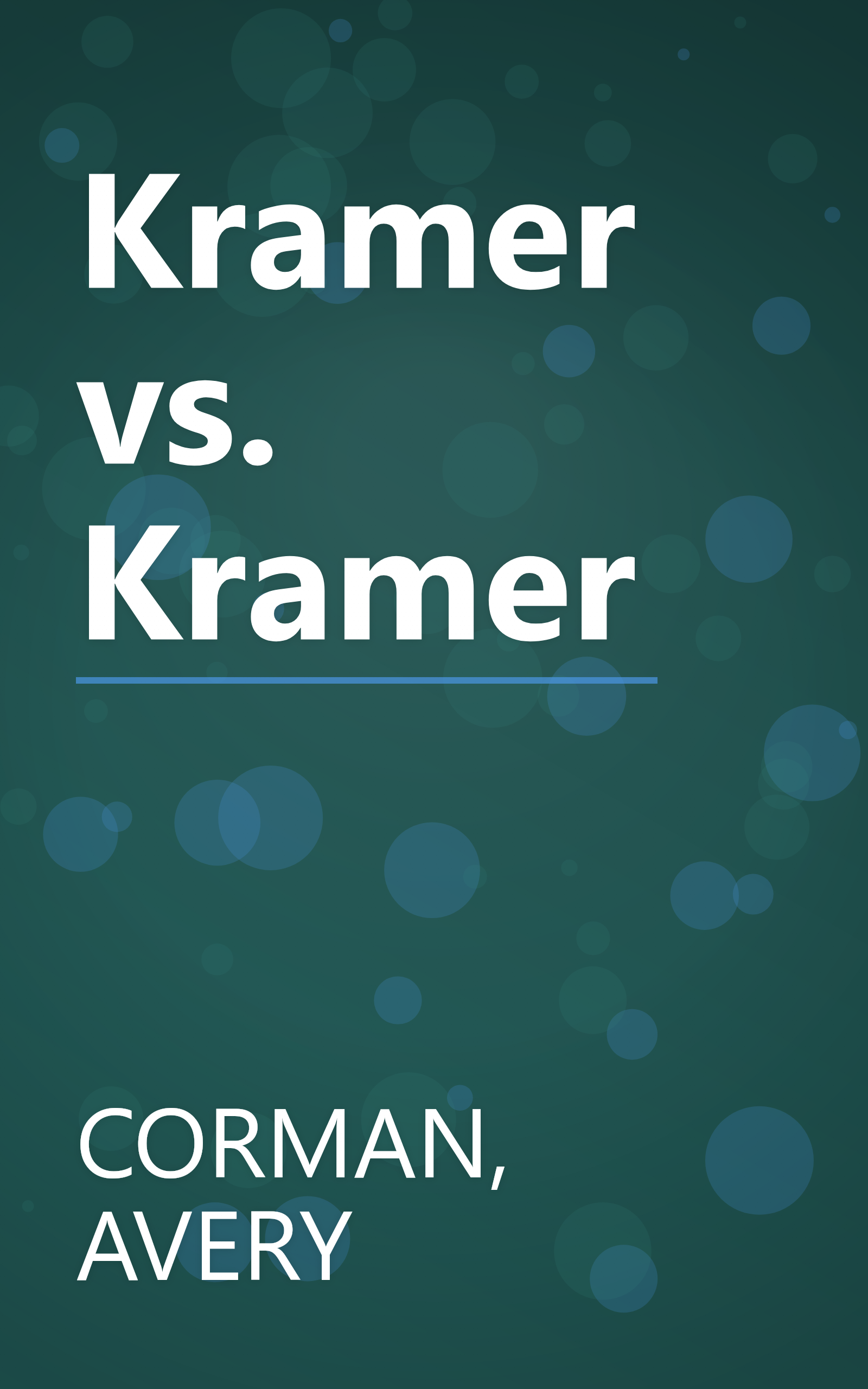 Kramer vs. Kramer book cover