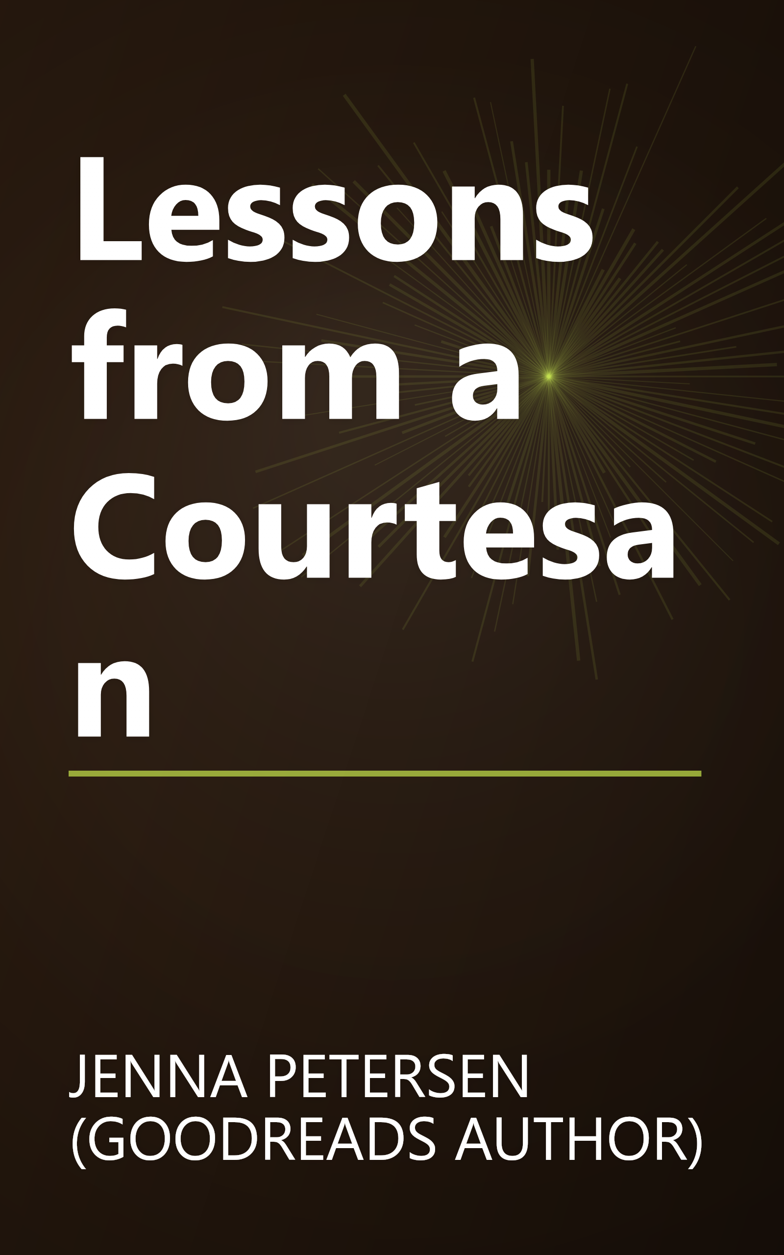 Lessons from a Courtesan book cover