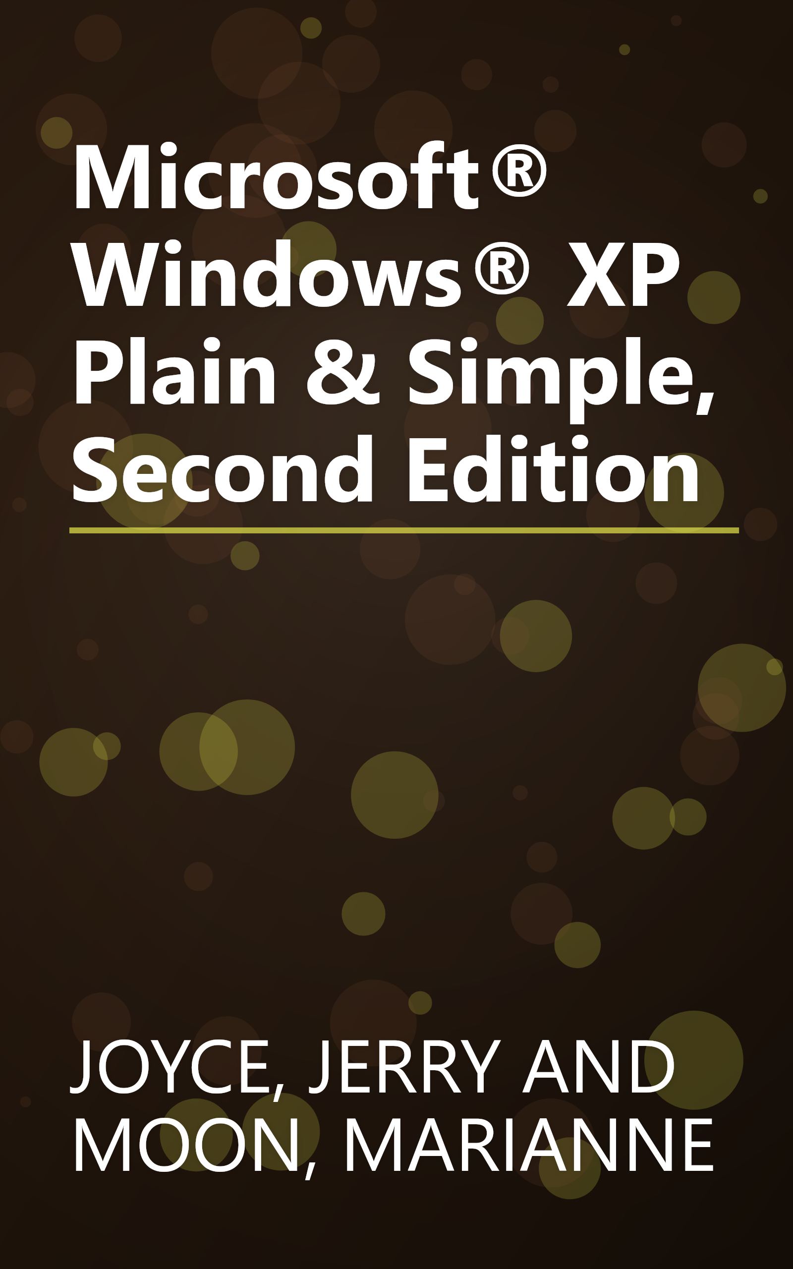 Microsoft® Windows® XP Plain & Simple, Second Edition book cover