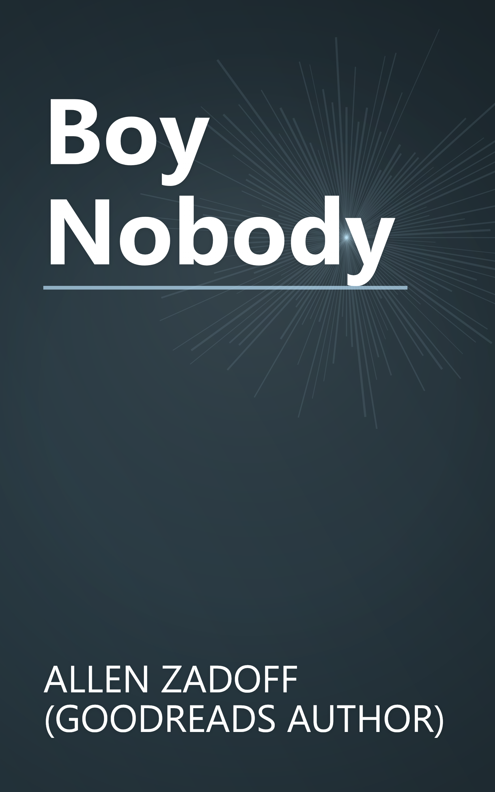Boy Nobody book cover