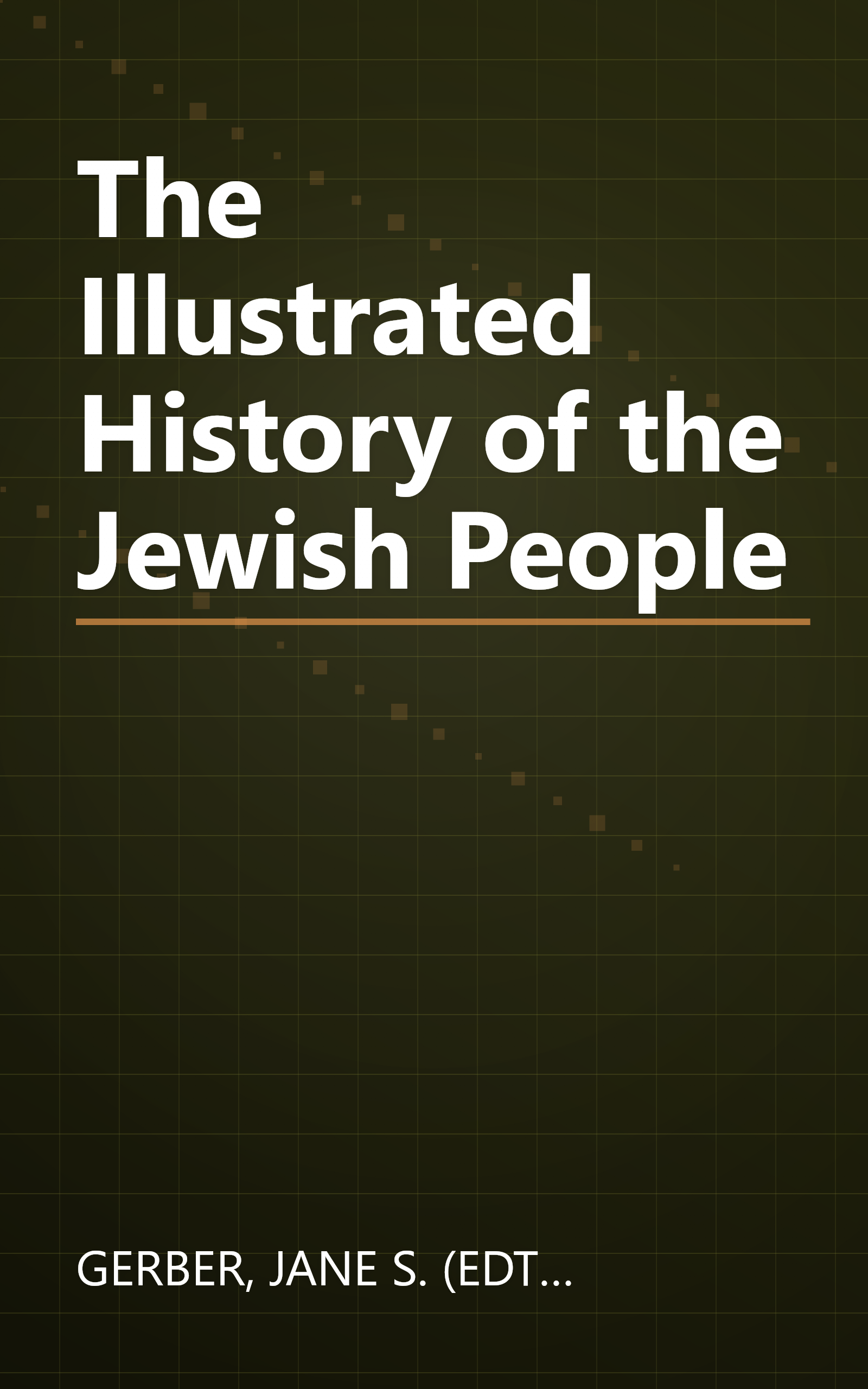 The Illustrated History of the Jewish People book cover