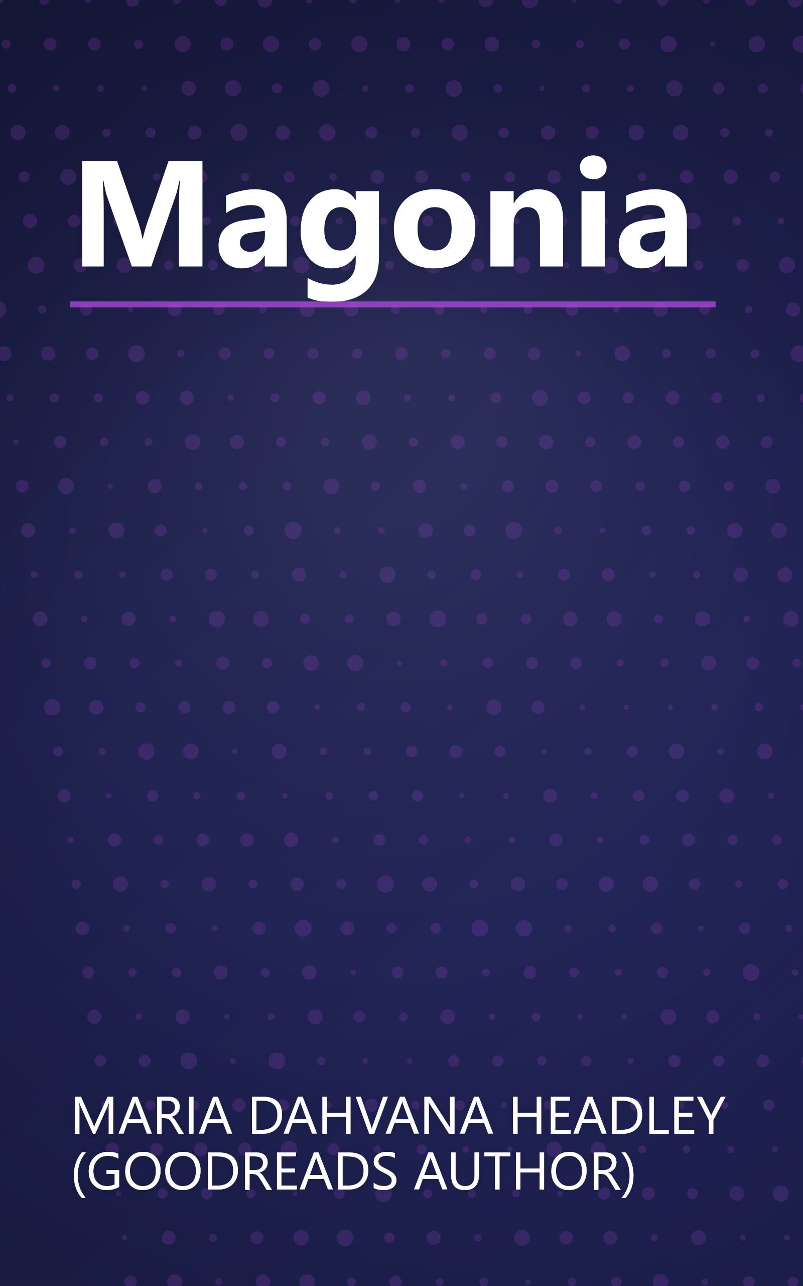 Magonia book cover