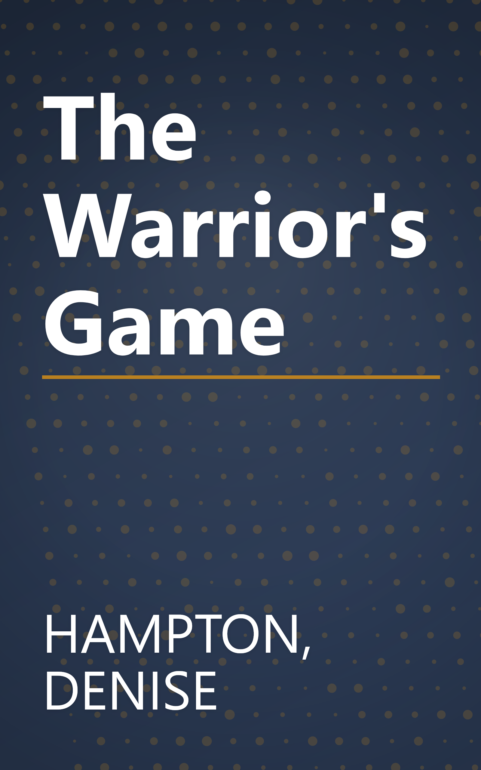 The Warrior's Game book cover
