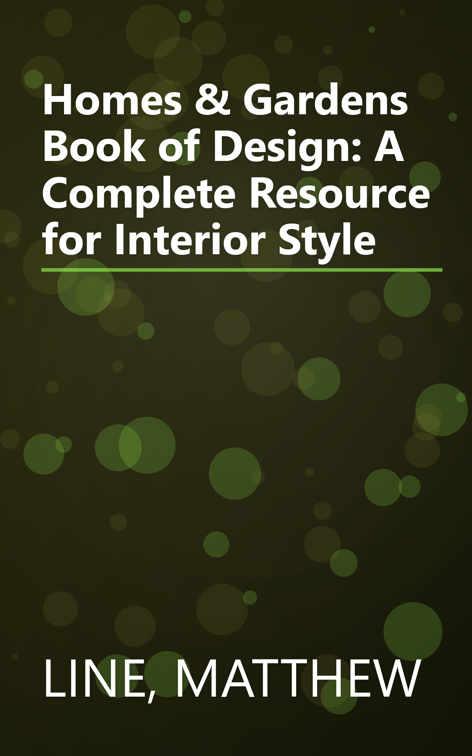 Homes & Gardens Book of Design: A Complete Resource for Interior Style book cover