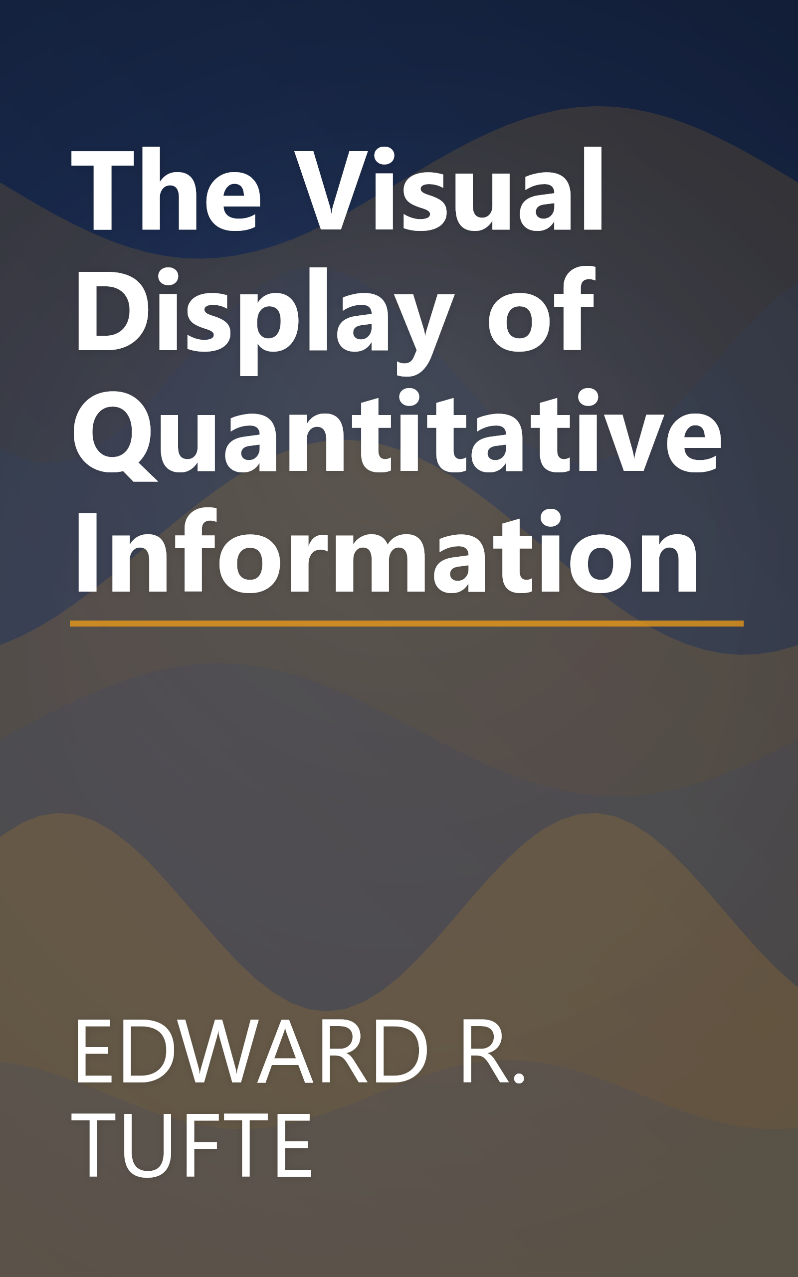 The Visual Display of Quantitative Information book cover