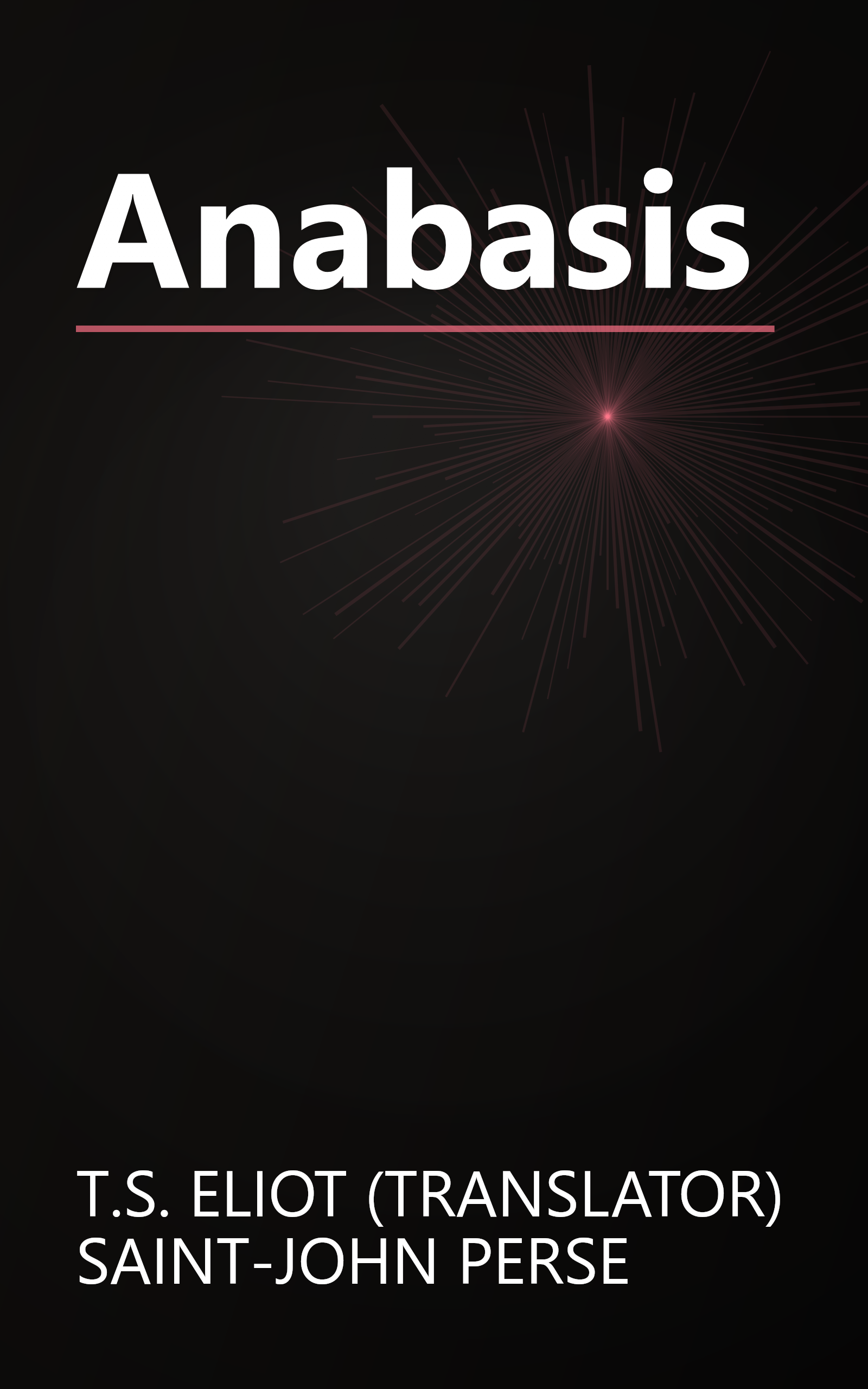 Anabasis book cover