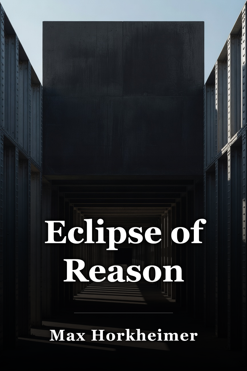 Eclipse of Reason book cover