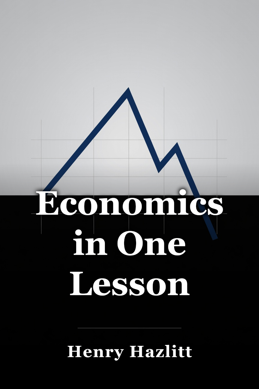 Economics in One Lesson book cover