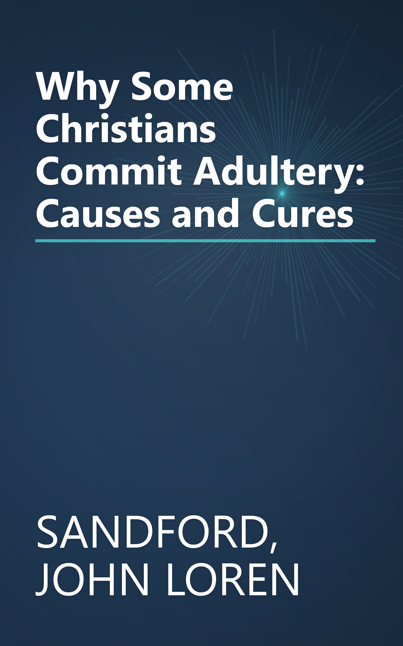 Why Some Christians Commit Adultery: Causes and Cures book cover