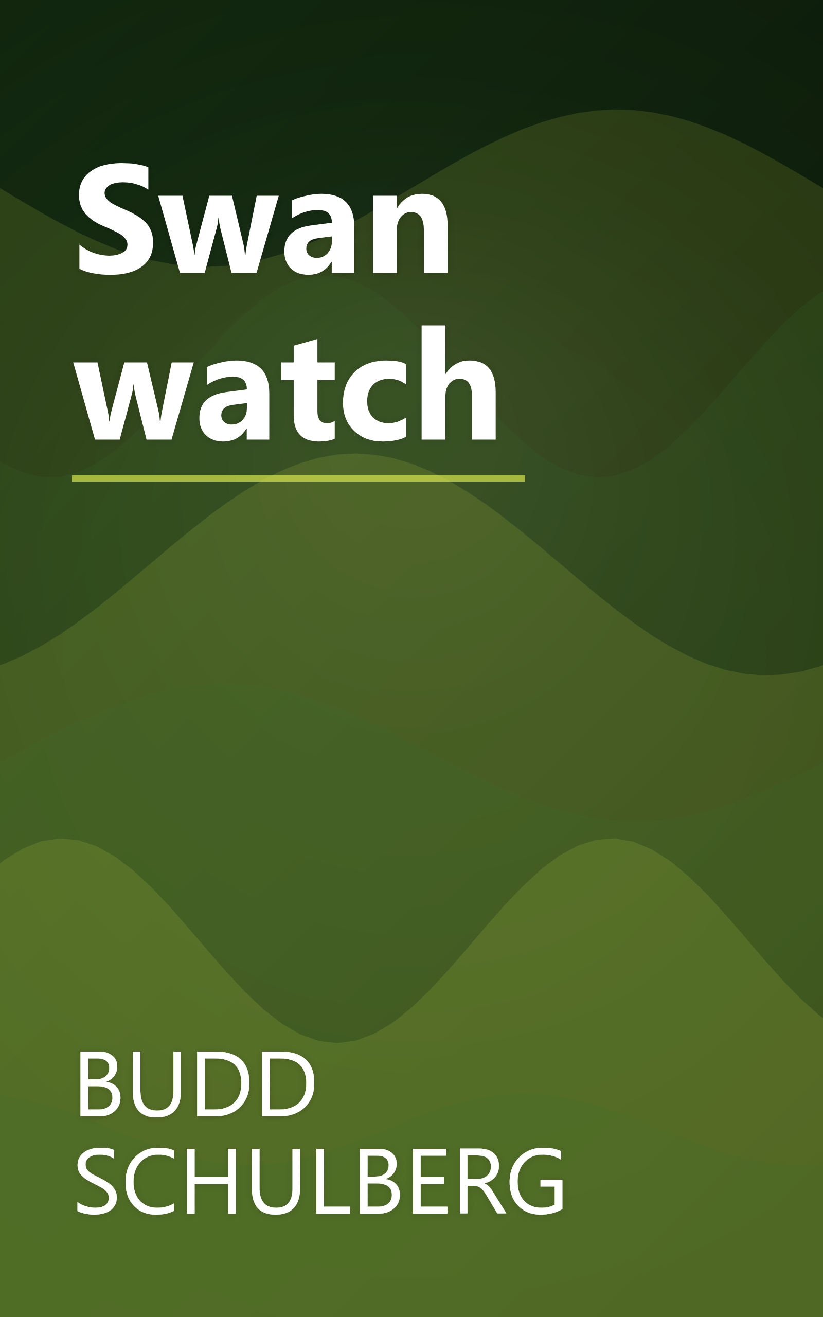 Swan watch book cover