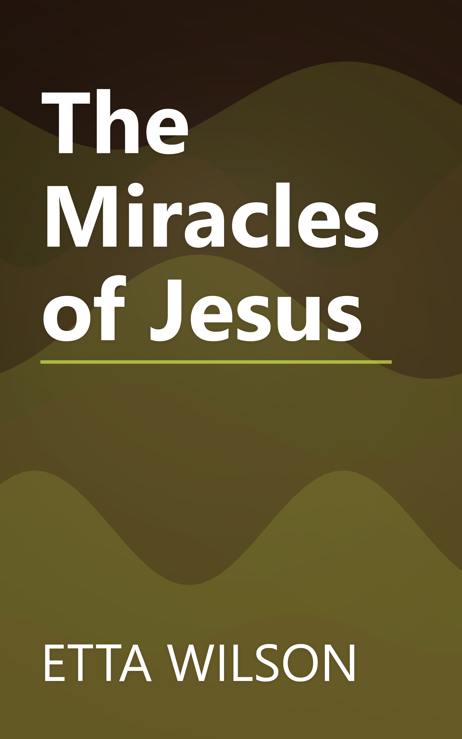 The Miracles of Jesus book cover