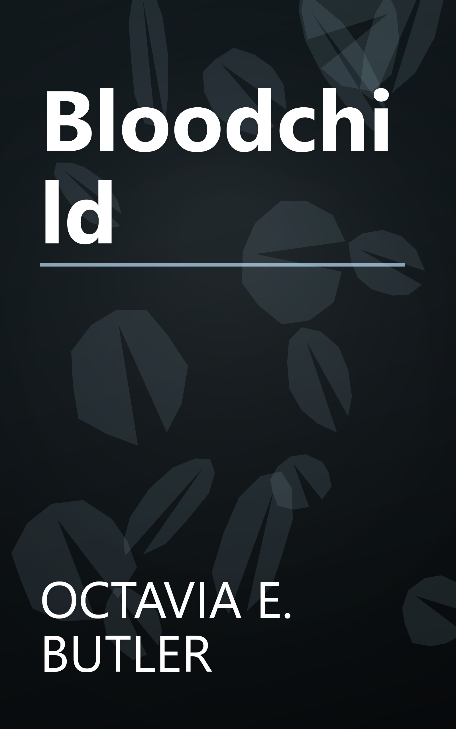 Bloodchild book cover