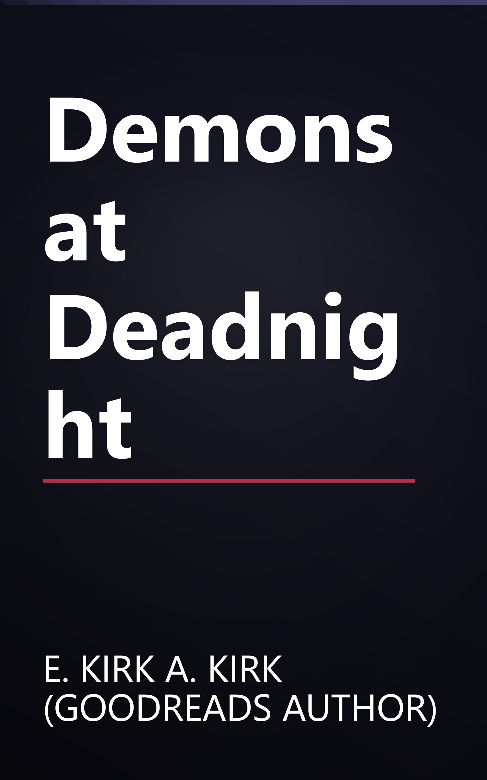 Demons at Deadnight book cover