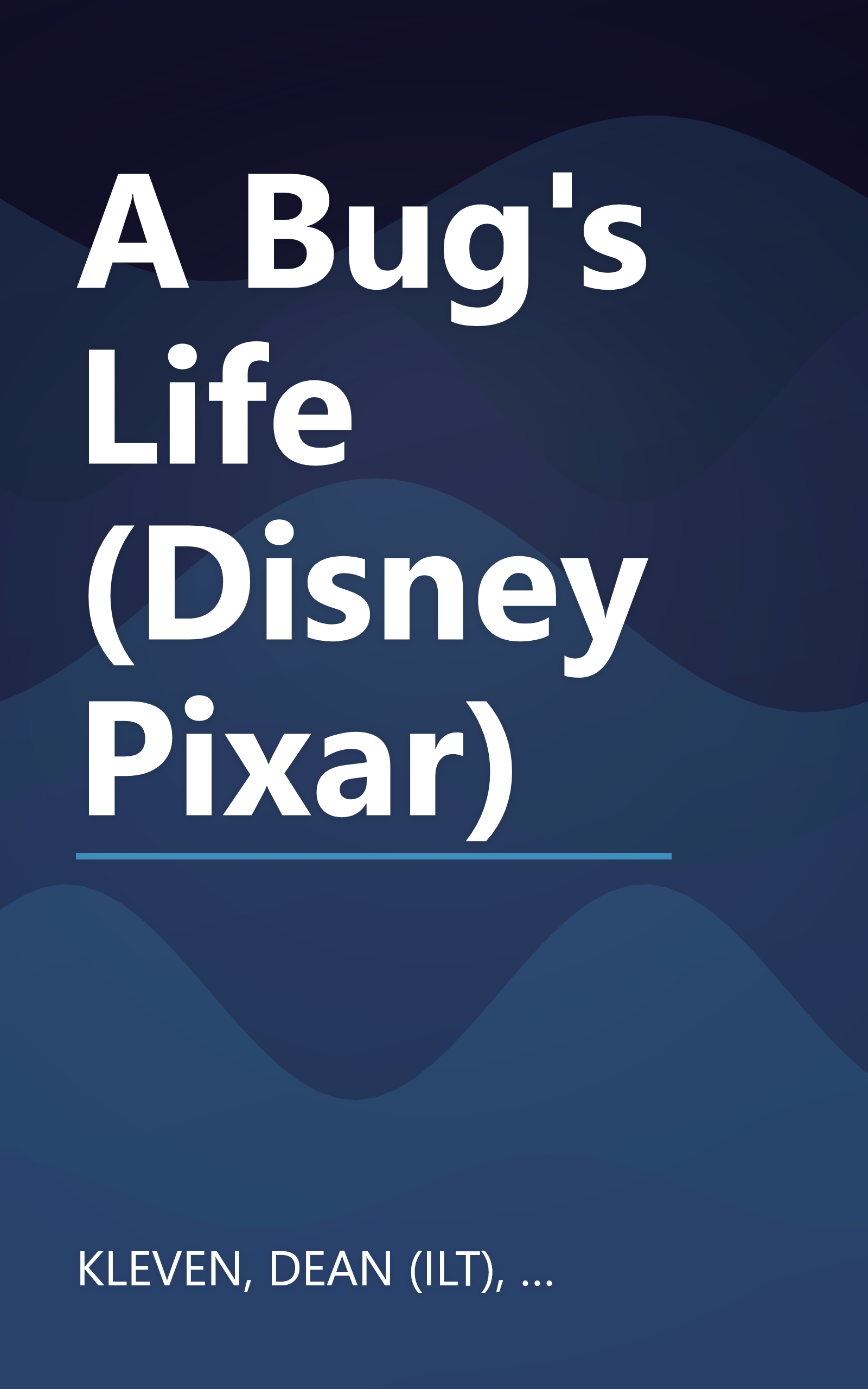 A Bug's Life (Disney Pixar) book cover