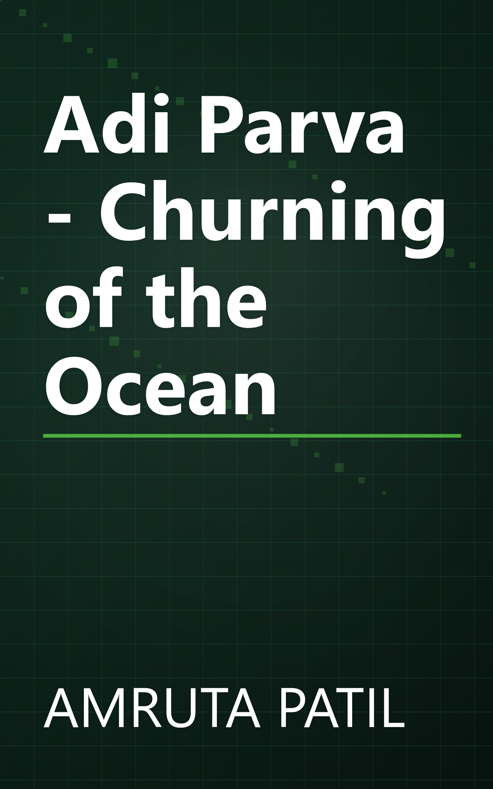 Adi Parva - Churning of the Ocean book cover