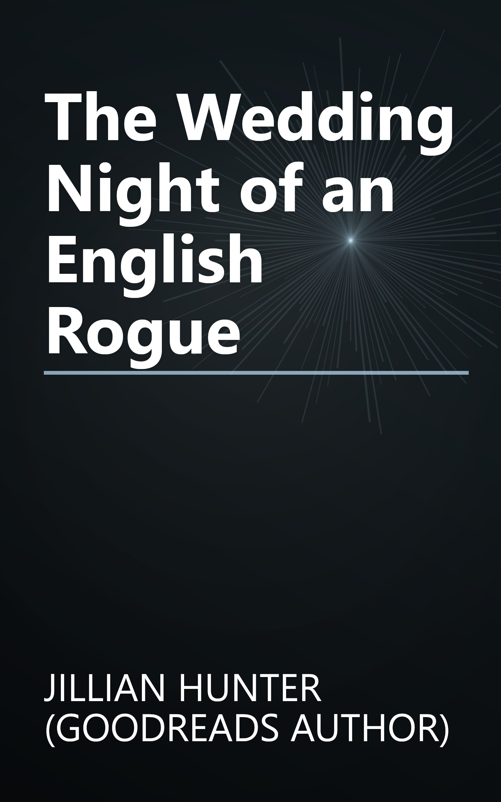 The Wedding Night of an English Rogue book cover