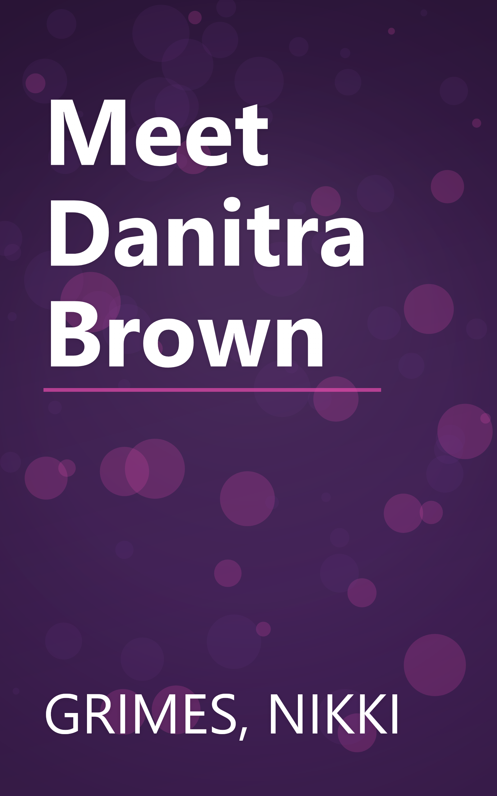 Meet Danitra Brown book cover