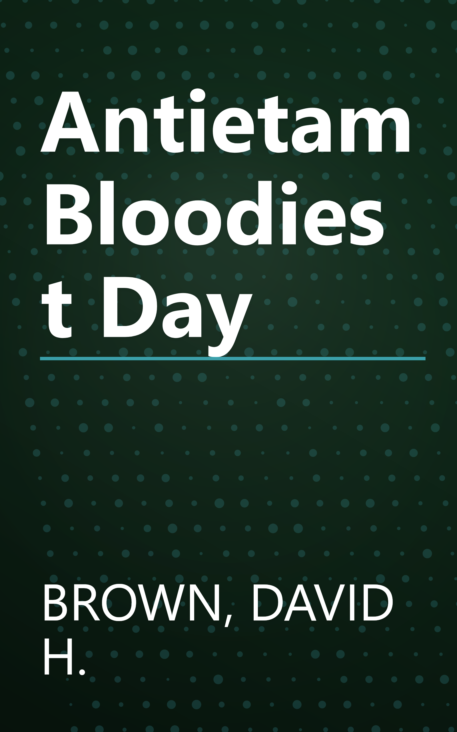 Antietam Bloodiest Day book cover