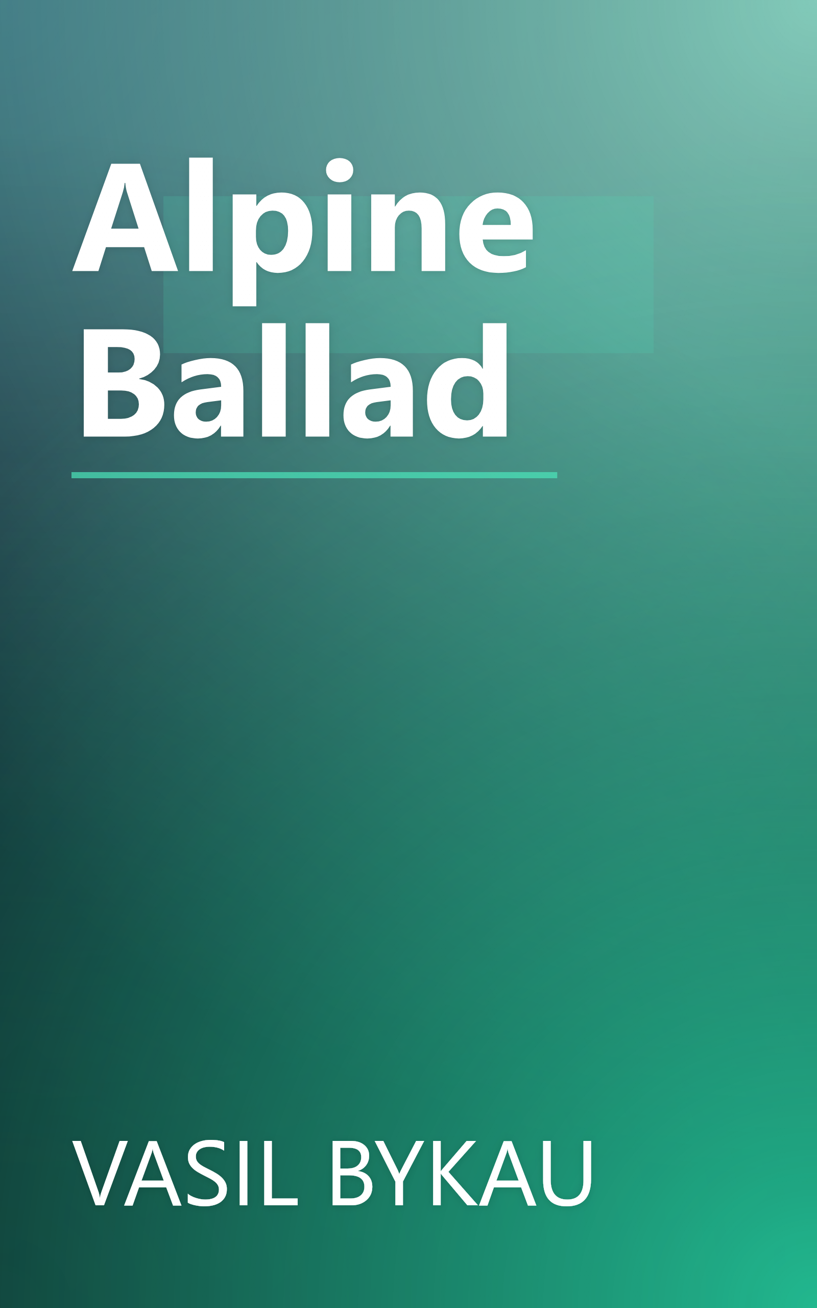 Alpine Ballad book cover