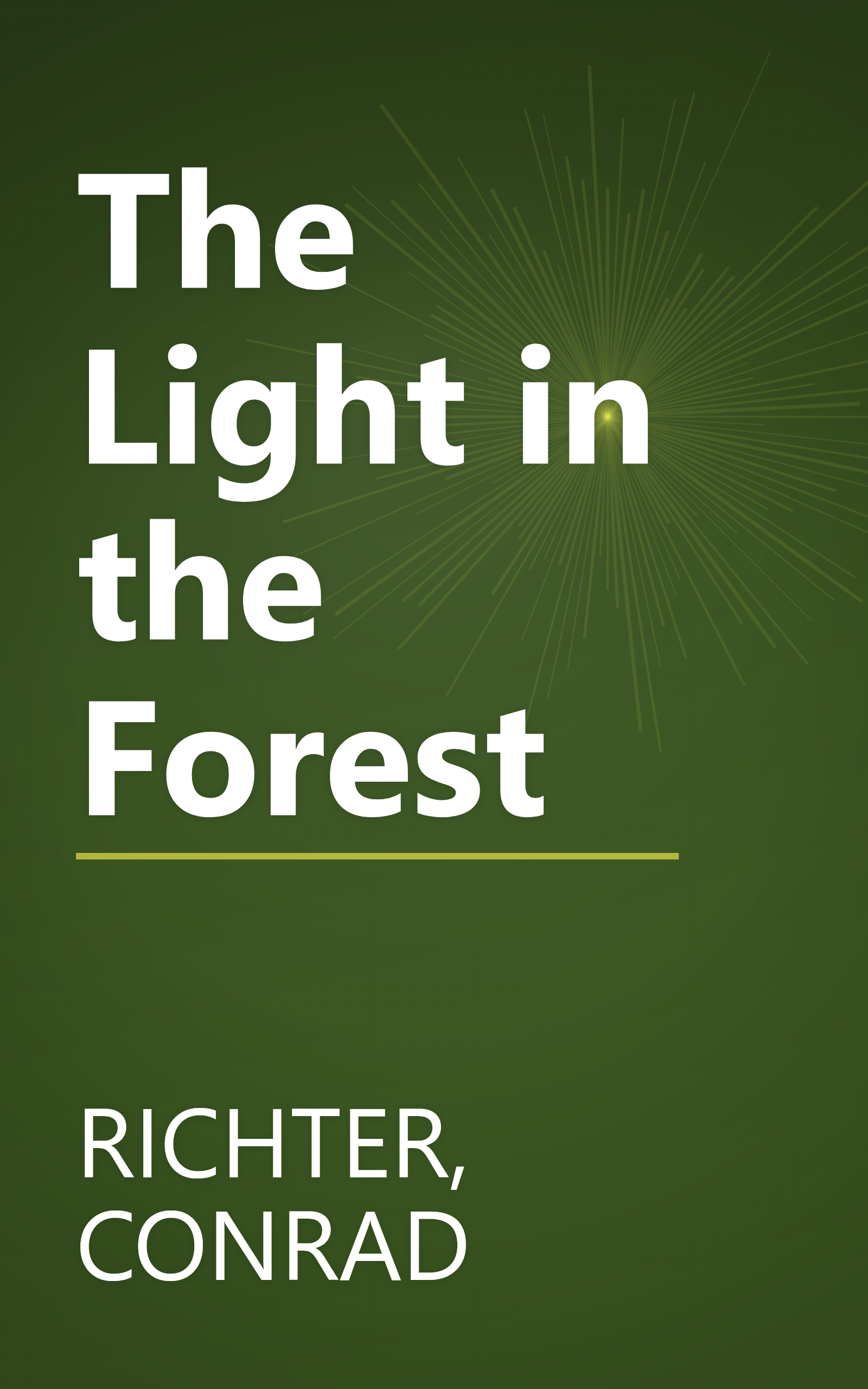 The Light in the Forest book cover
