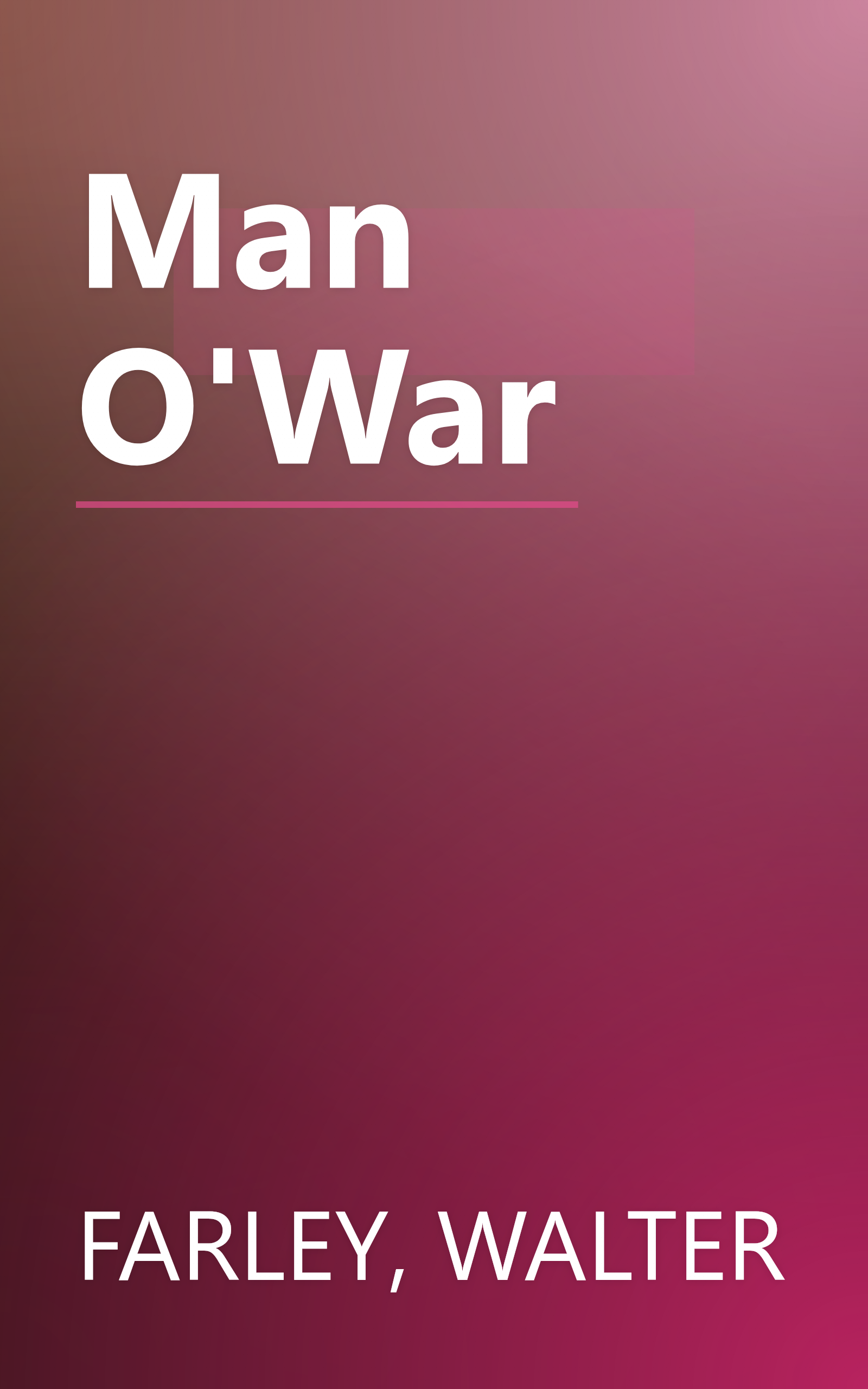 Man O'War book cover