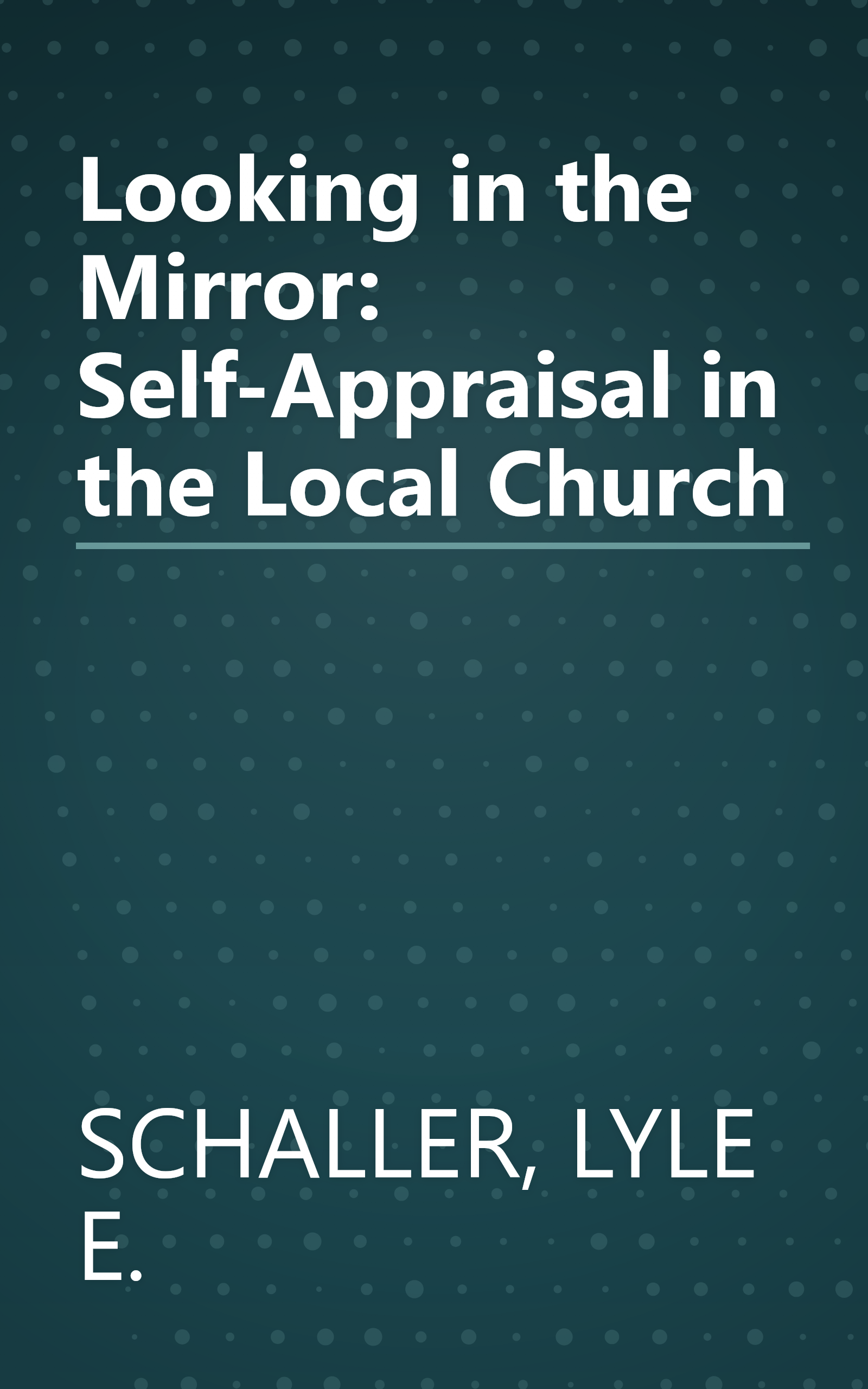 Looking in the Mirror: Self-Appraisal in the Local Church book cover