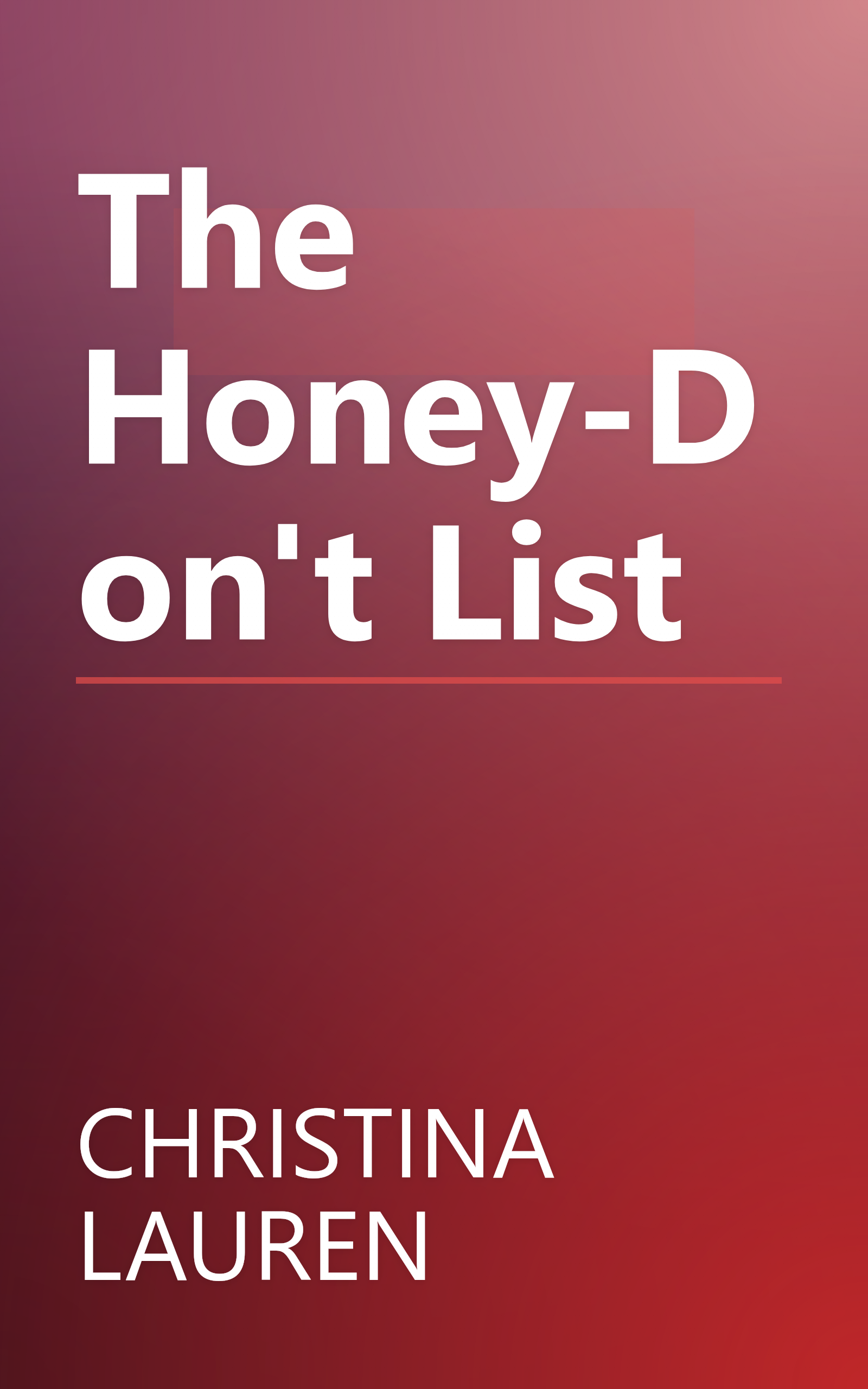 The Honey-Don't List book cover