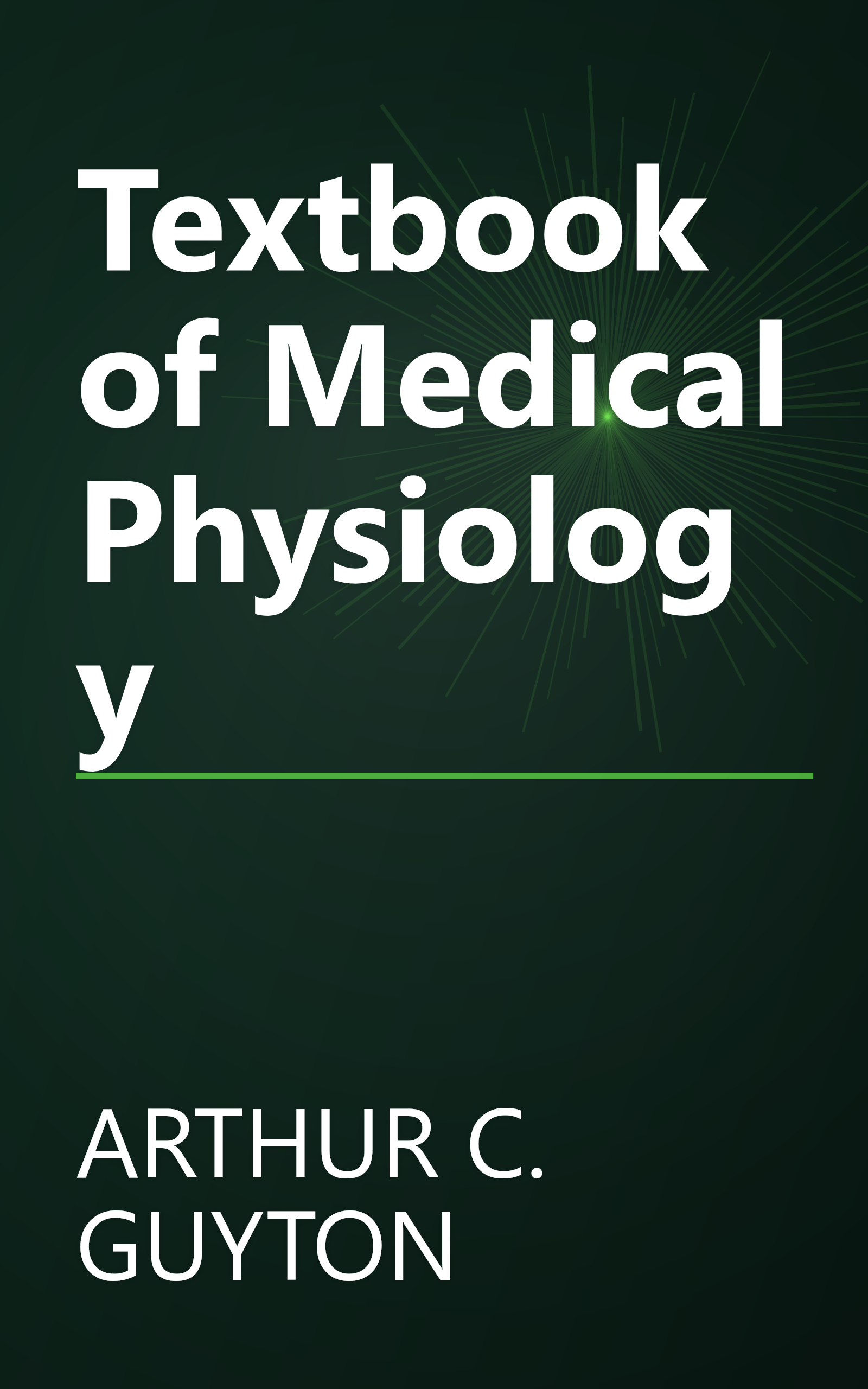 Textbook of Medical Physiology book cover