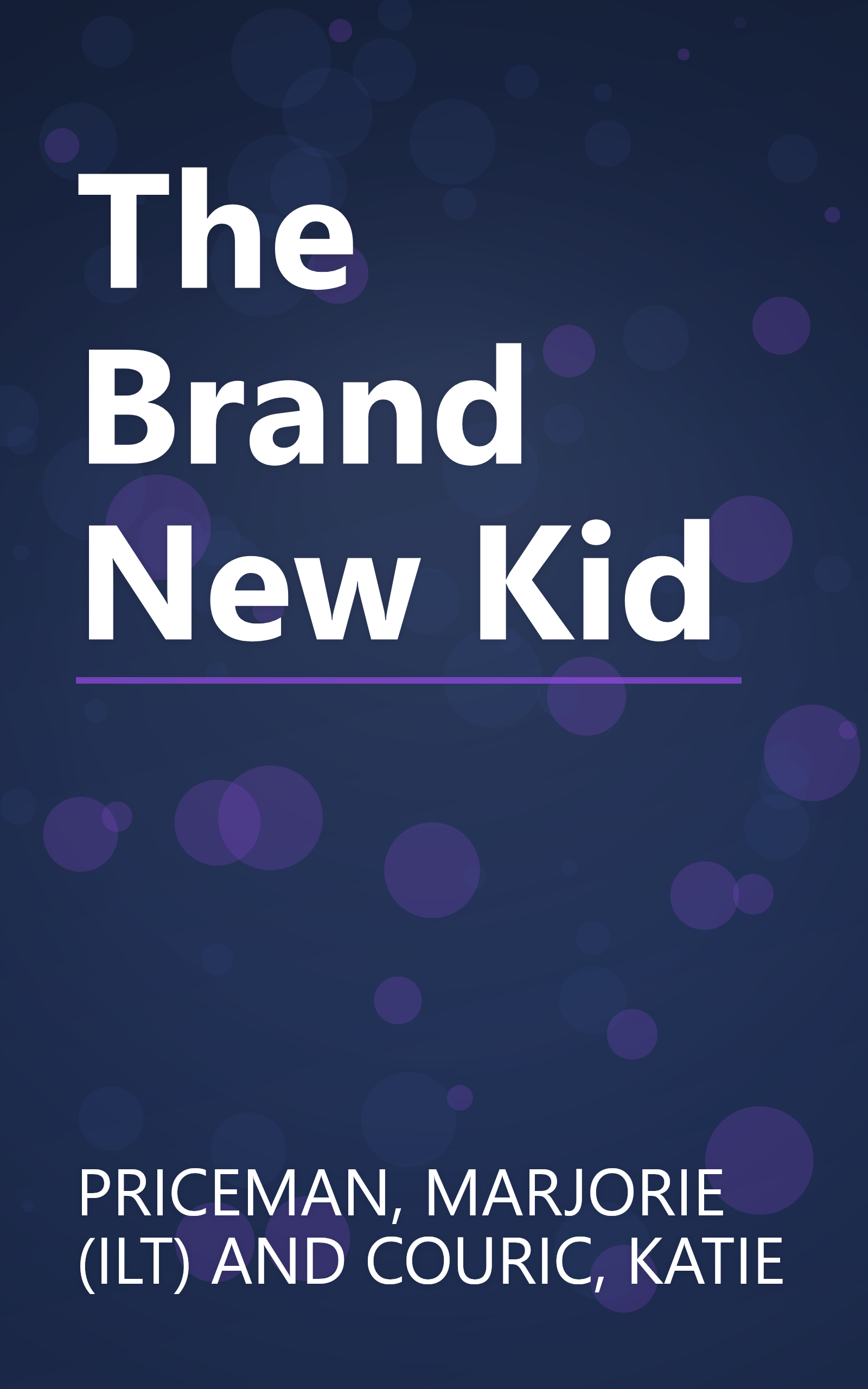 The Brand New Kid book cover