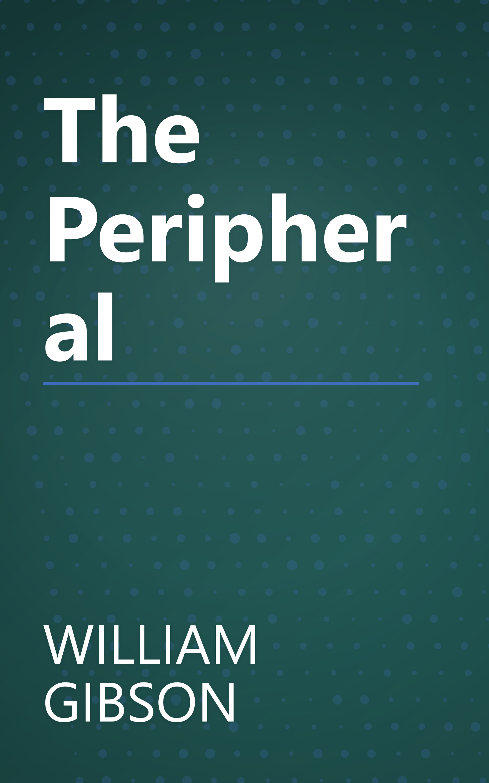 The Peripheral book cover