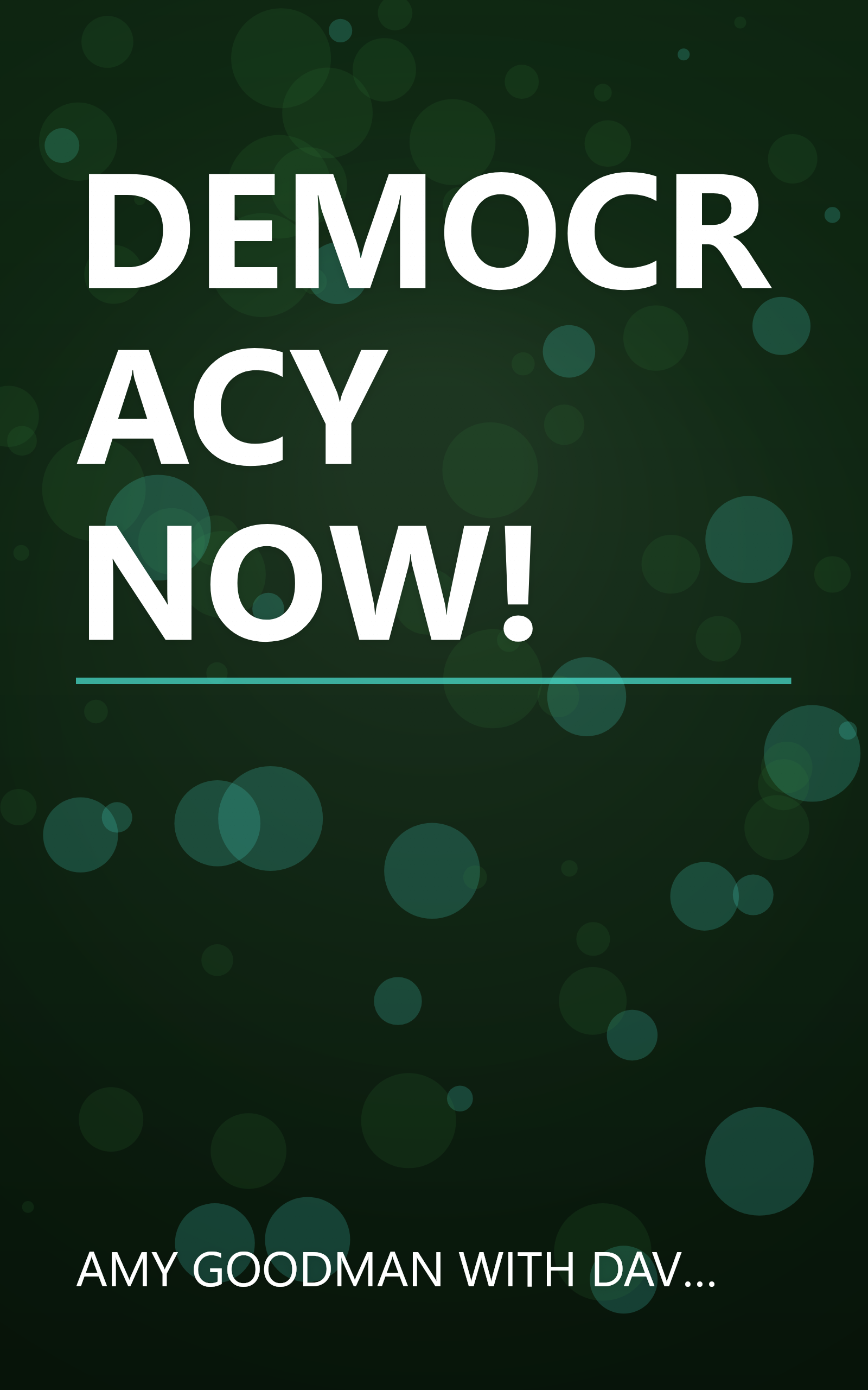 DEMOCRACY NOW! book cover